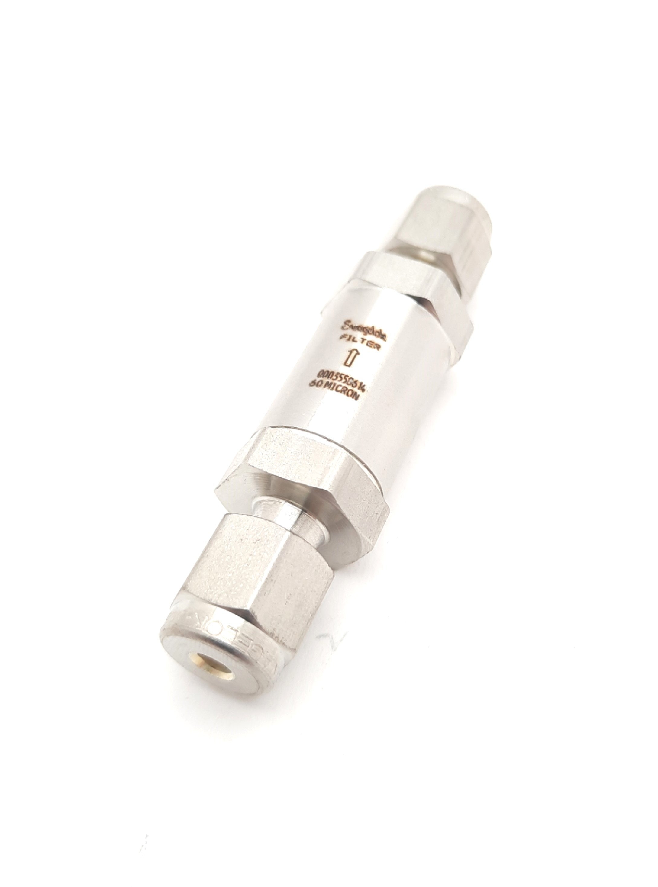 Swagelok SS-2F-60 Stainless Steel In-Line Particulate Filter 1/8" 60 M – Next Day Automation