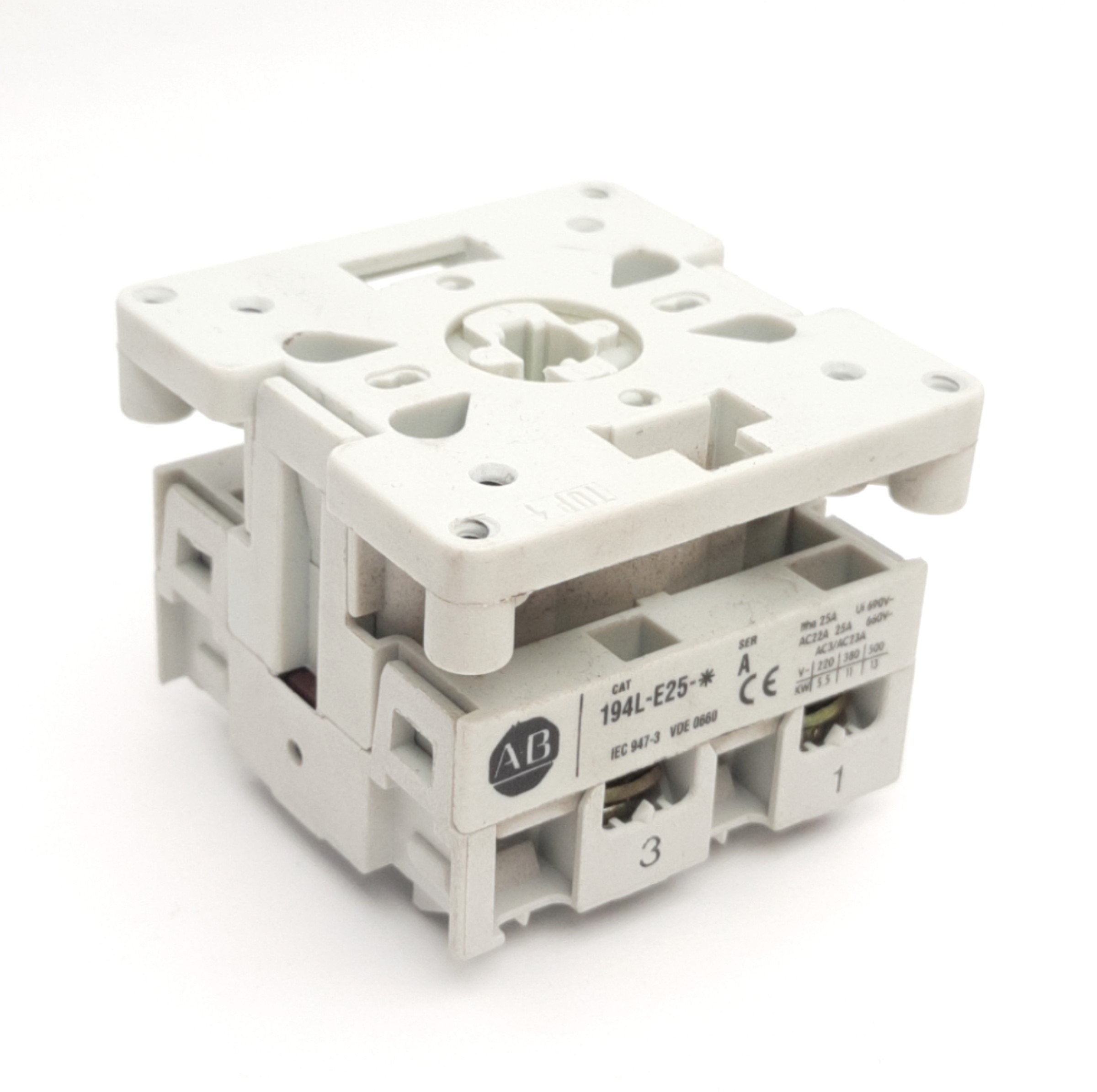 Allen Bradley 194L-E25-1752 Control And Load Switch, 2-Pole, 600VAC 25 – Next Day Automation