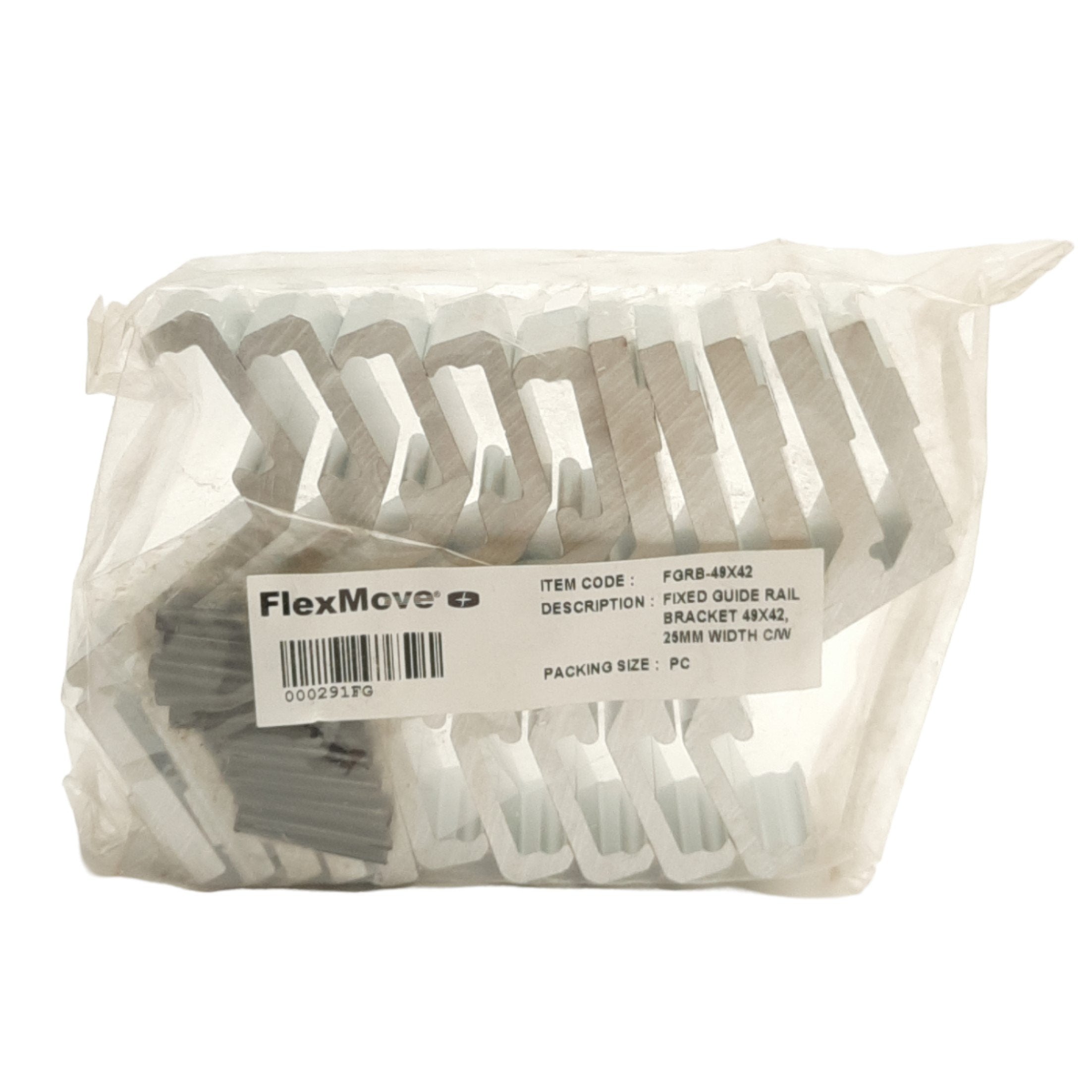 Lot of 10 Dorner FGRB-49X42 FlexMove Fixed Guide Rail Brackets, Alumin – Next Day Automation