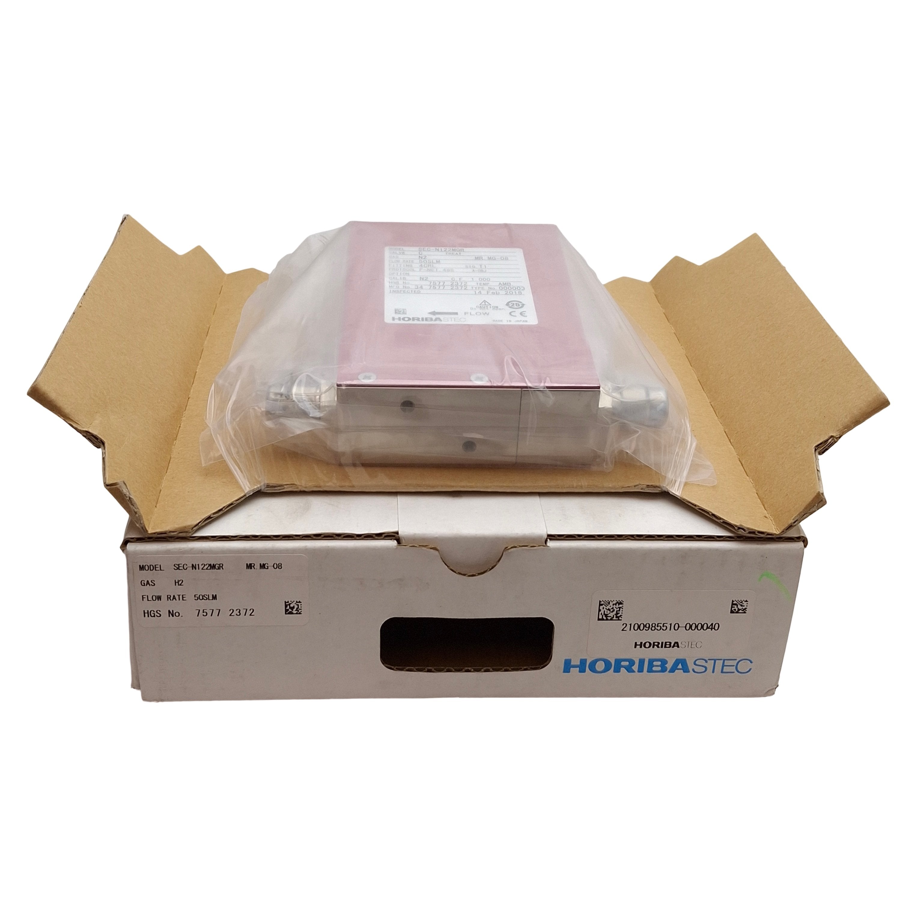 Horiba Stec SEC-N122MGR Nitrogen Mass Flow Controller 50SLM 50-300kPa – Next Day Automation