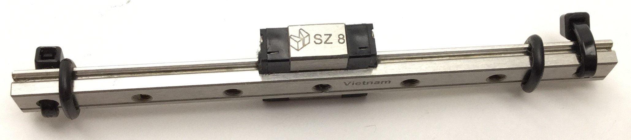 IKO SZ8 Linear Ball Bearing Carriage Slide, 100mm Guide Single Rail, 7 ...