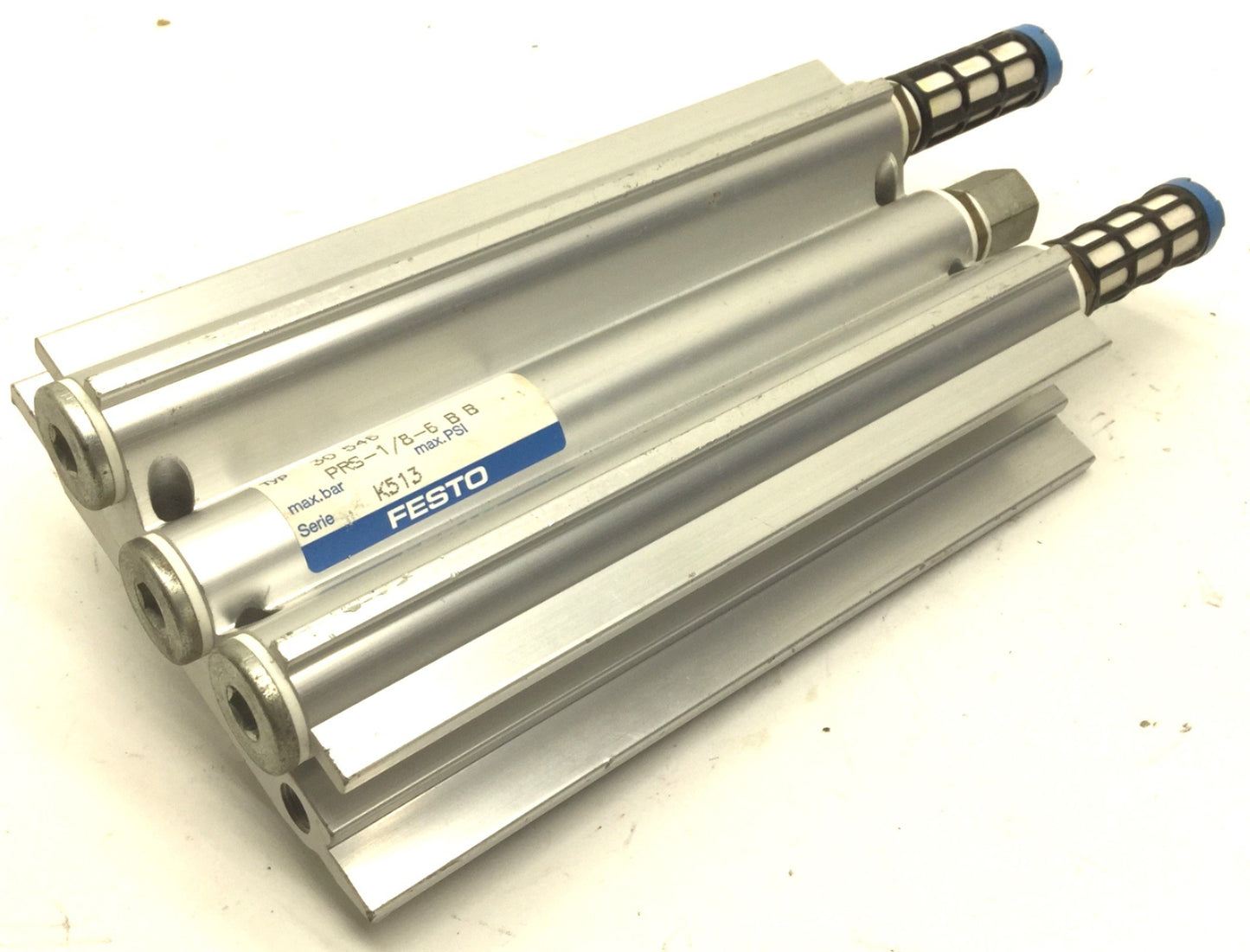 Festo 30 546 PRS-1/8-6-BB Manifold for 6 Valves, Pilot Ports: G1/8, Po – Next Day Automation