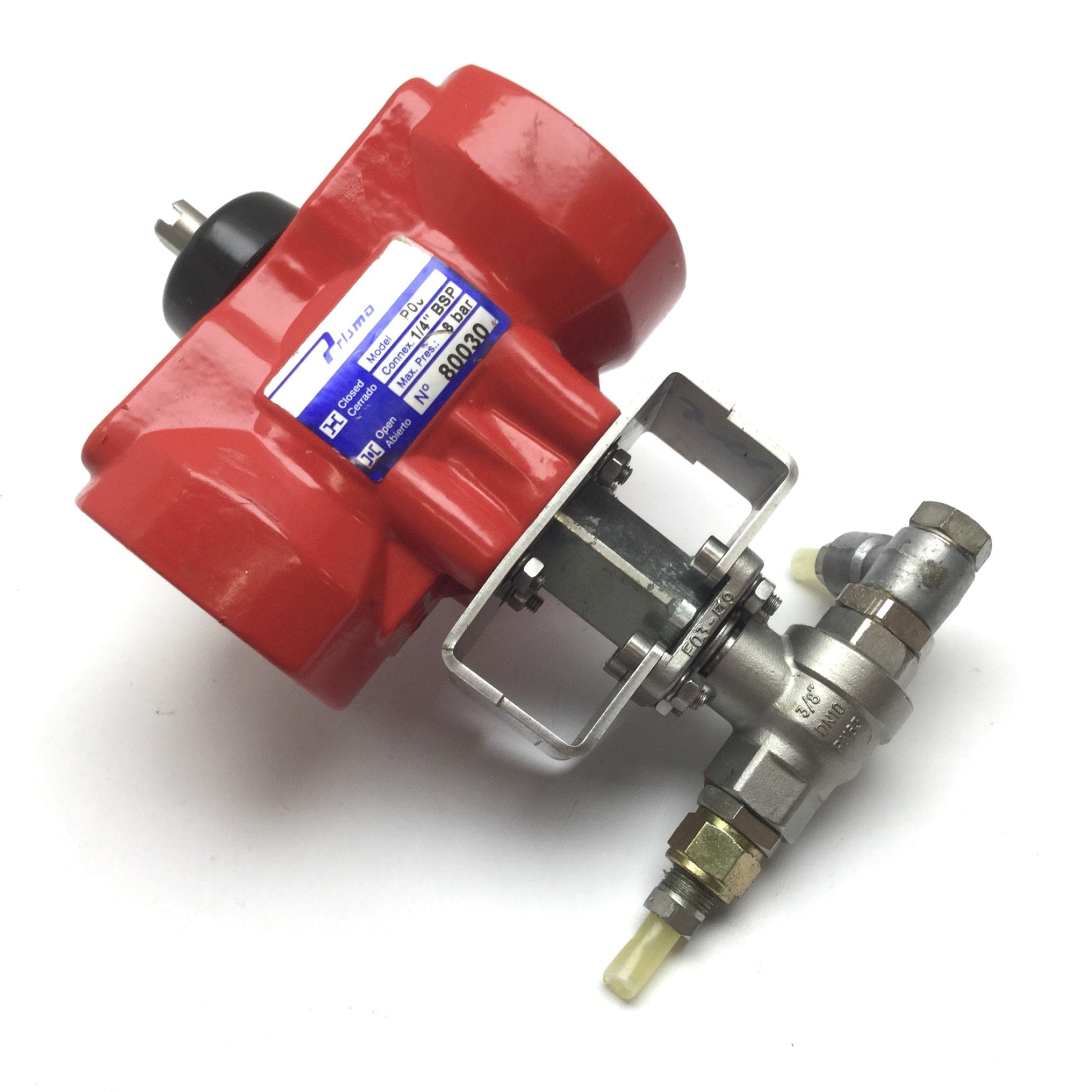 Prisma P00 Pneumatic Actuator Valve, Actuator Ports: 1/4" BSP, Valve S ...