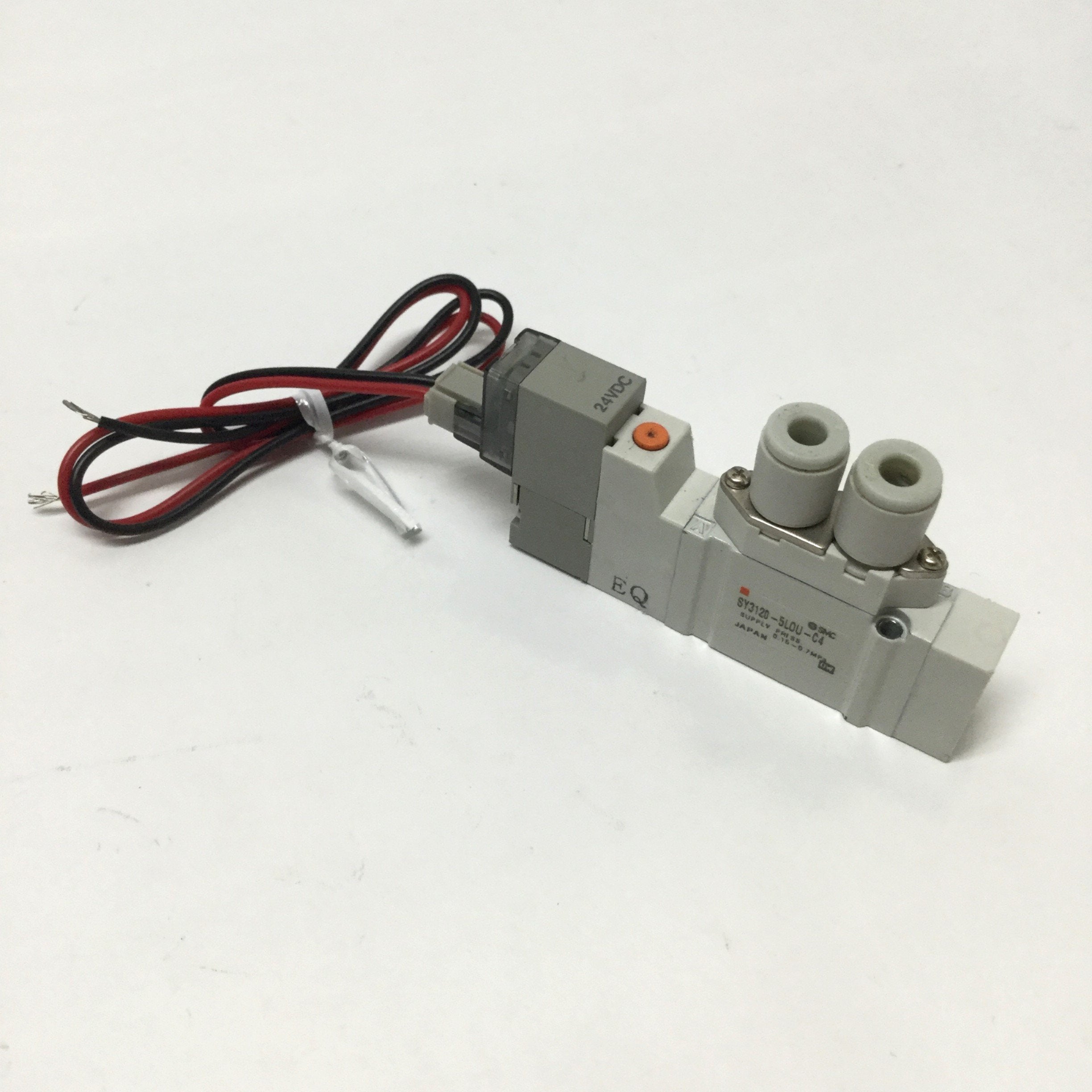 SMC SY3120-5LOU-C4 Solenoid Valve, 5-Port 2-Position, 24VDC Coil, 4mm ...