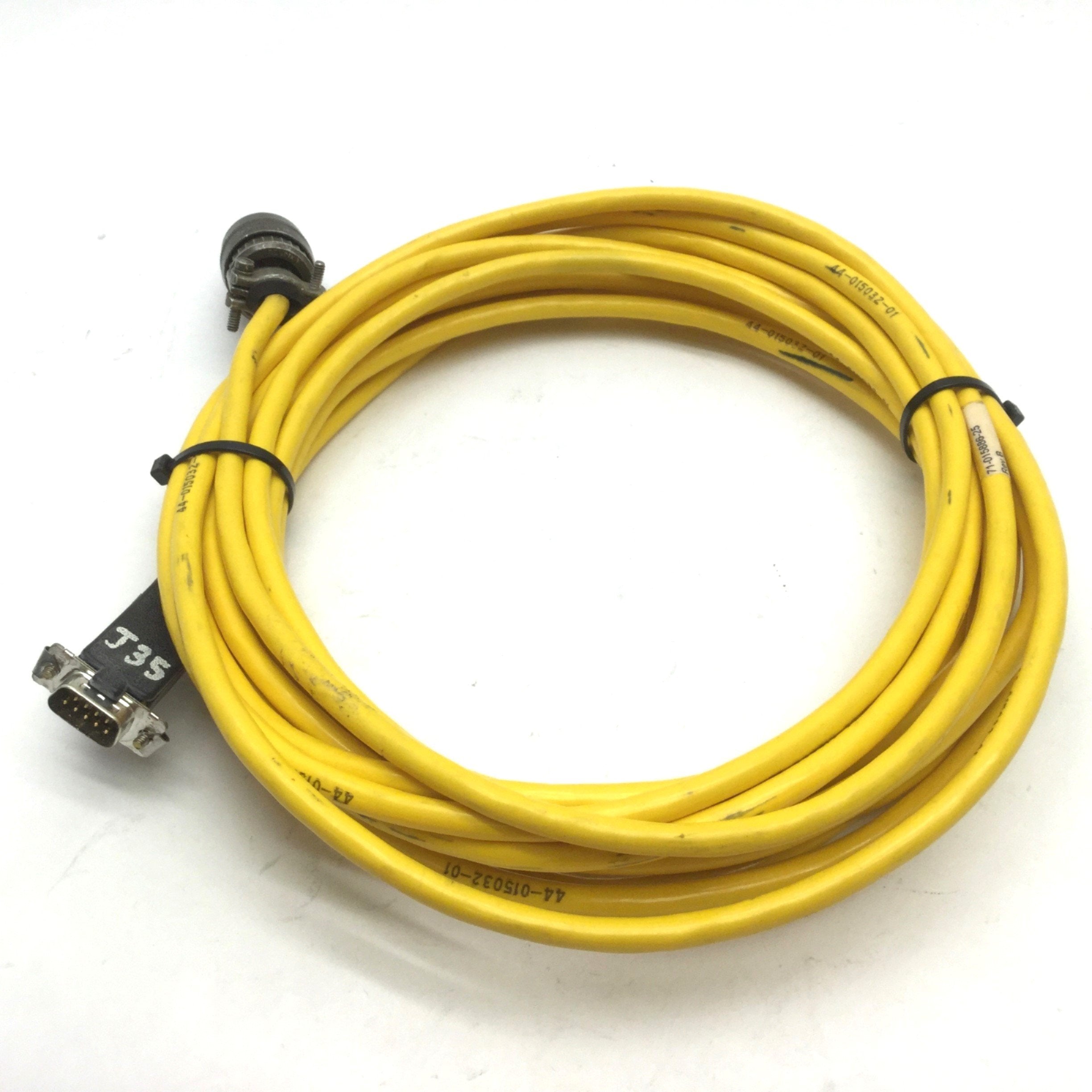 Parker 71-015018-25 Motor Encoder Feedback Cable, MS Round 18-Pin, 25 ...