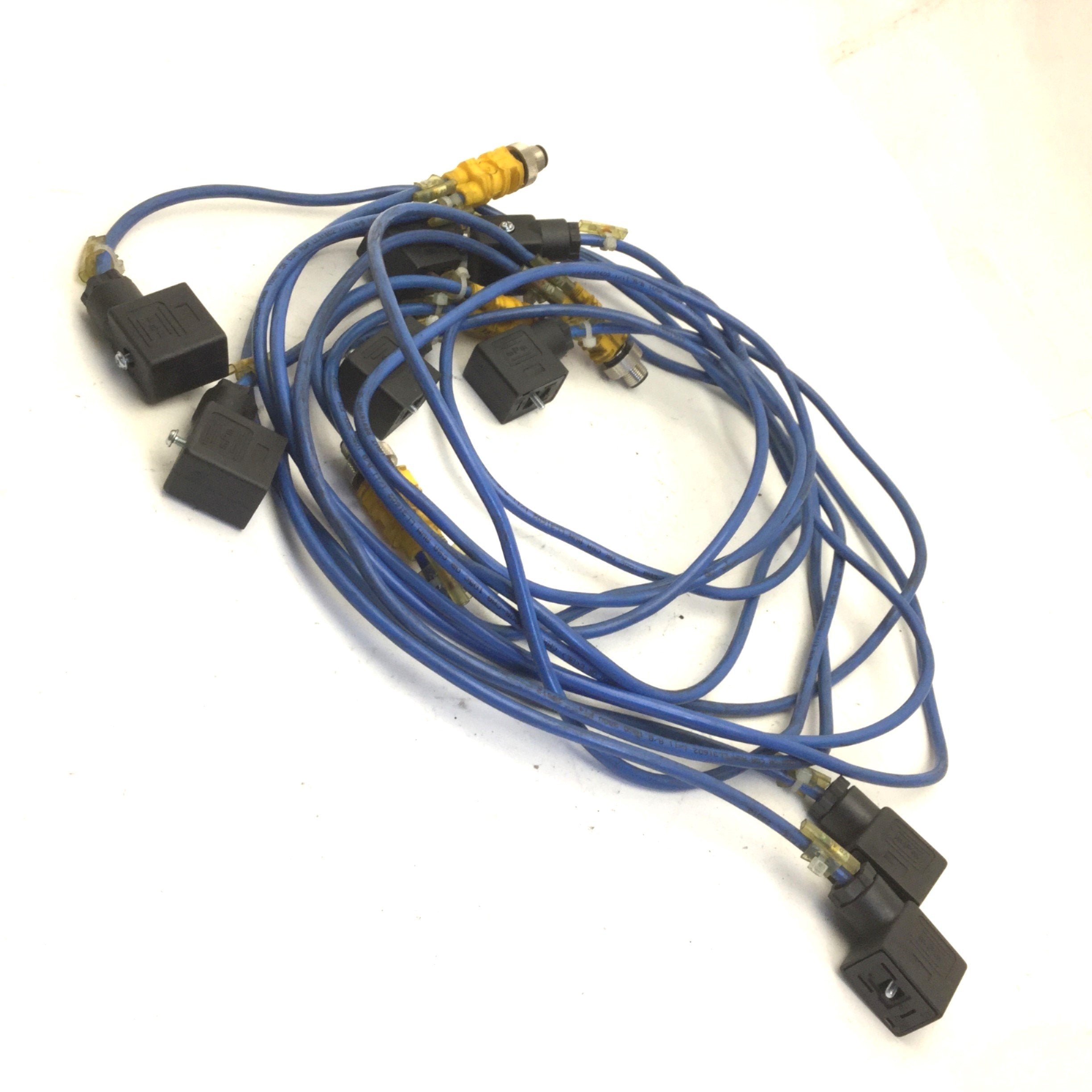 Lot of 4 MPM Solenoid Connectors, 2x MPM 10/250, 120, to 4-Pin Connect ...