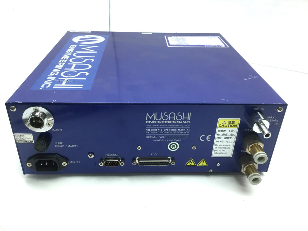 Musashi Super Sigma E CMII V2 Fine Point Dispenser Out: 5-200 kPa *Par ...