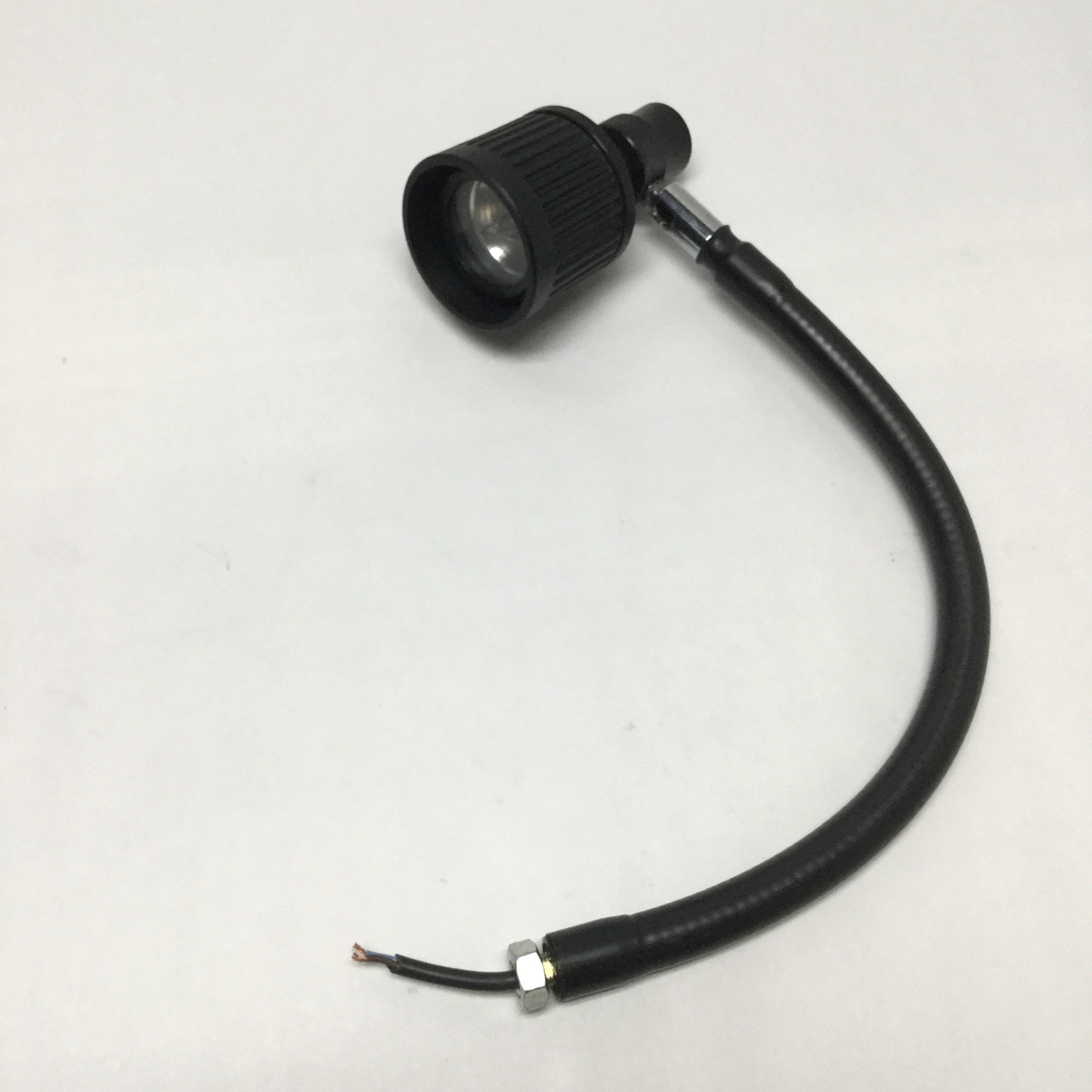 Sunnex Halogen Lamp Light 12VDC 20W 15" Gooseneck Flexible Arm, Thread ...