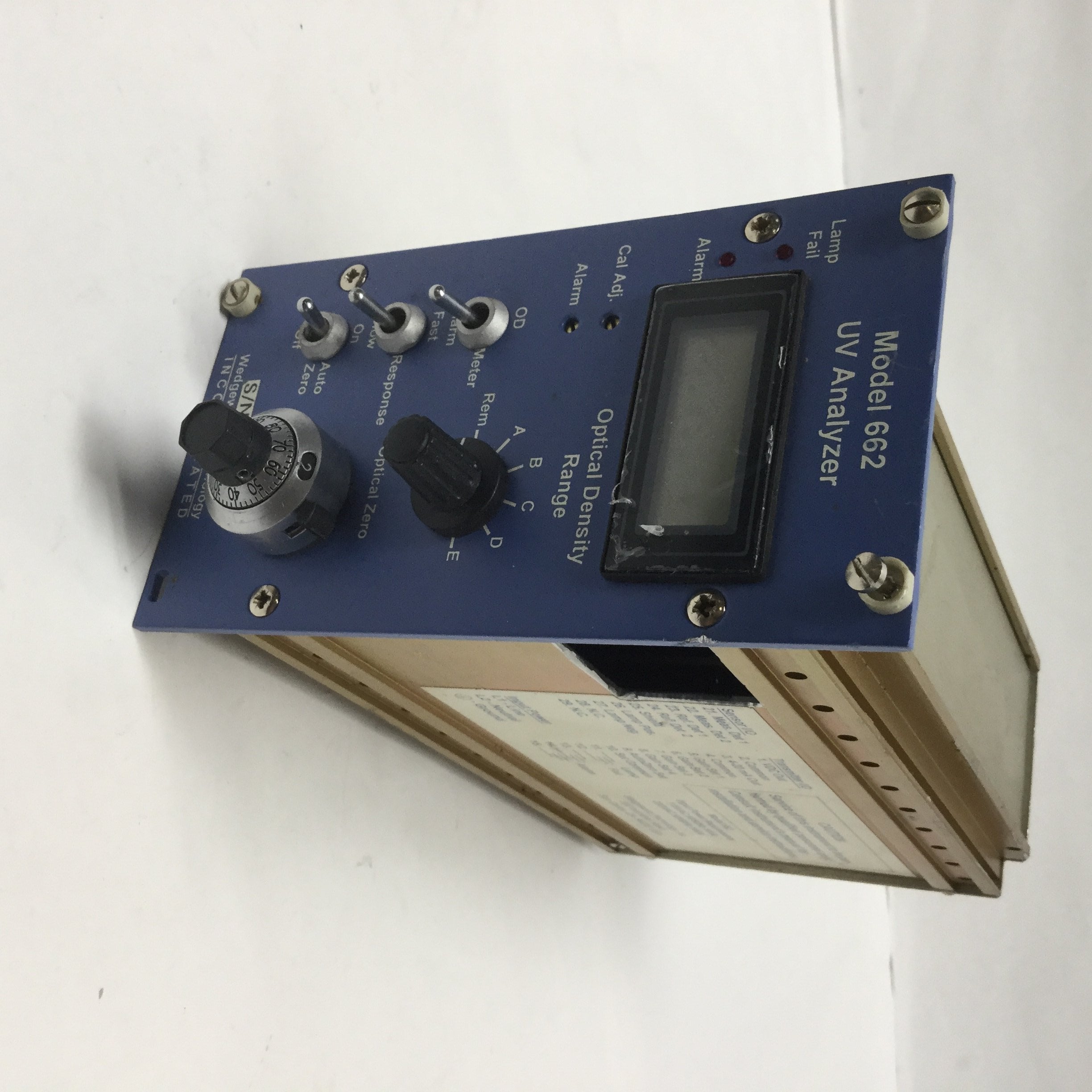 Wedgewood Technology 662A4V-N-KF010 Model 662 Bio-Station UV Analyzer ...
