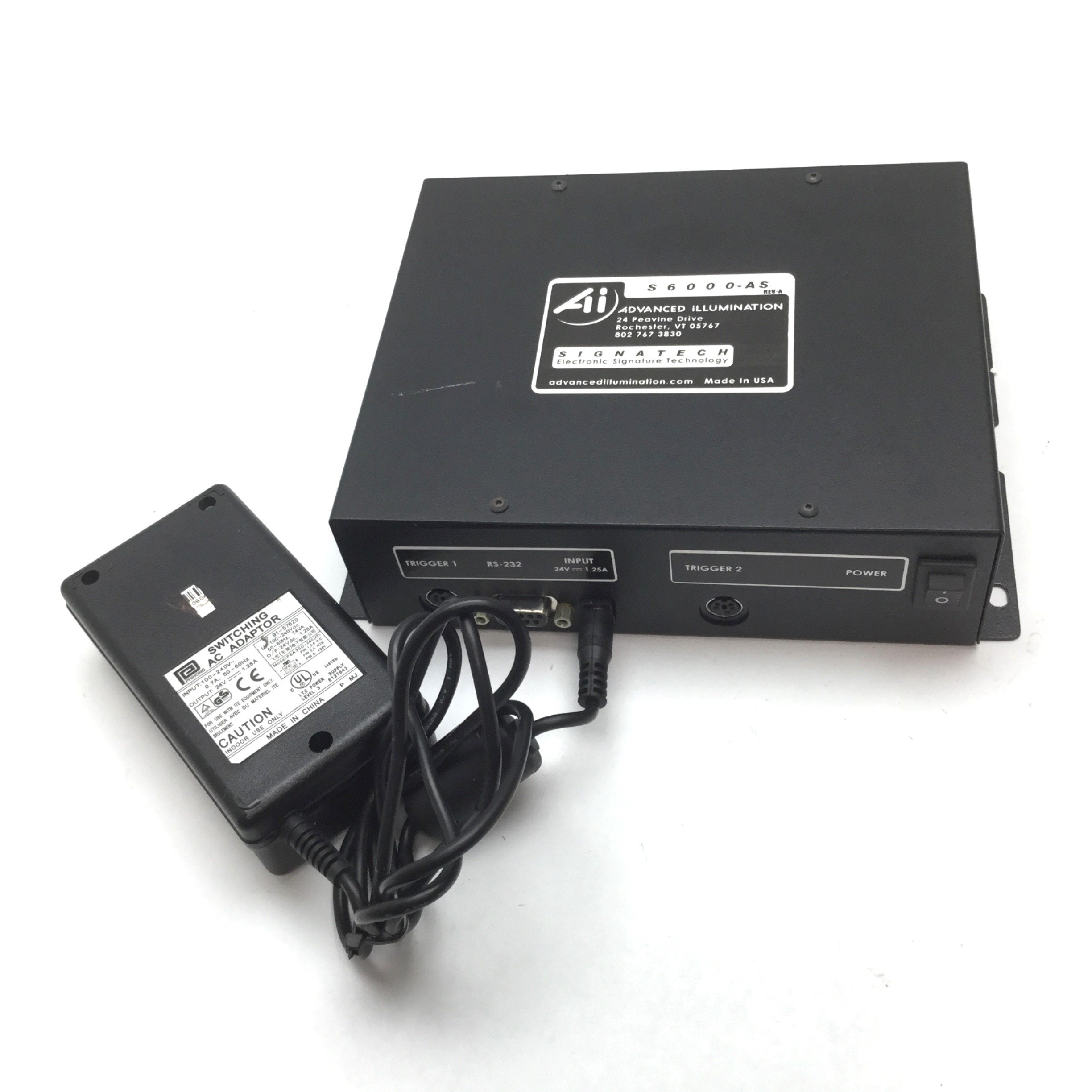 Advanced Illumination S6000-AS Signatech Controller, Dual Input, Dual ...