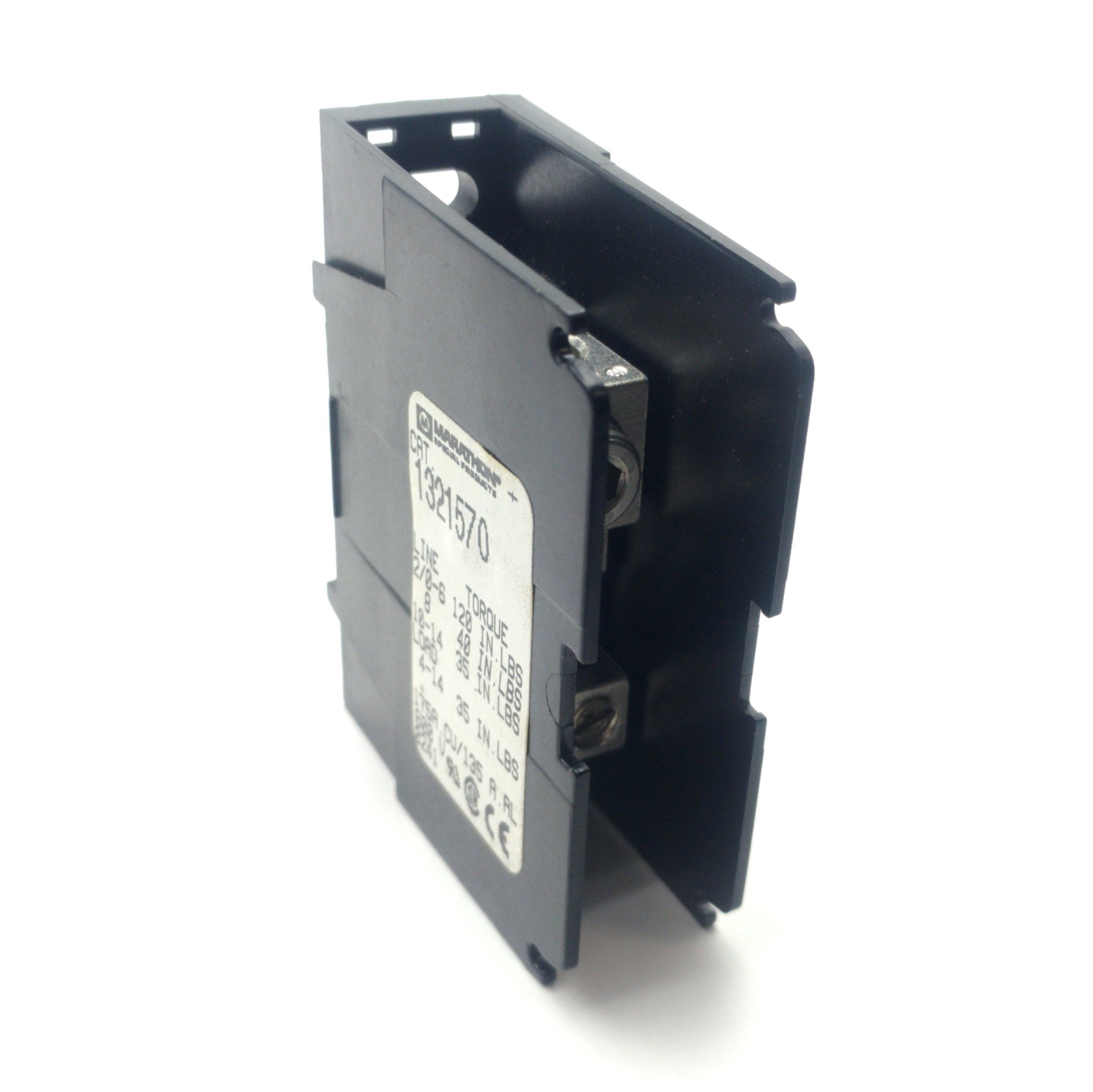 Marathon 1321570 Power Terminal Block, 1-Pole 4x Per Pole, 600V 175A ...