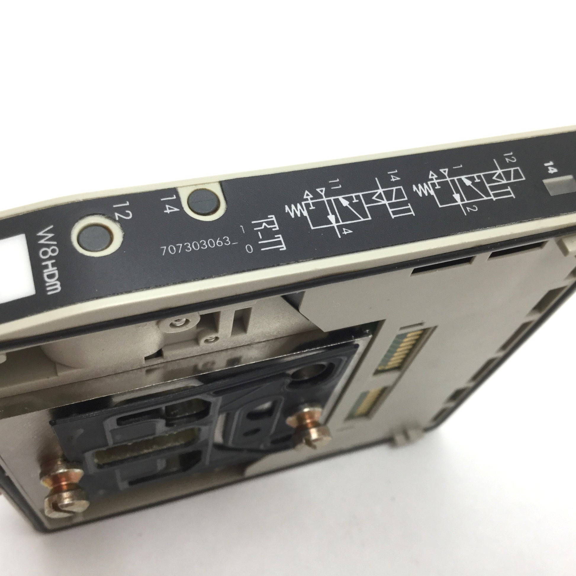 Metal Work 707303063 HDM Solenoid Valve, 2x 2-Position 3-Port, 24VDC ...