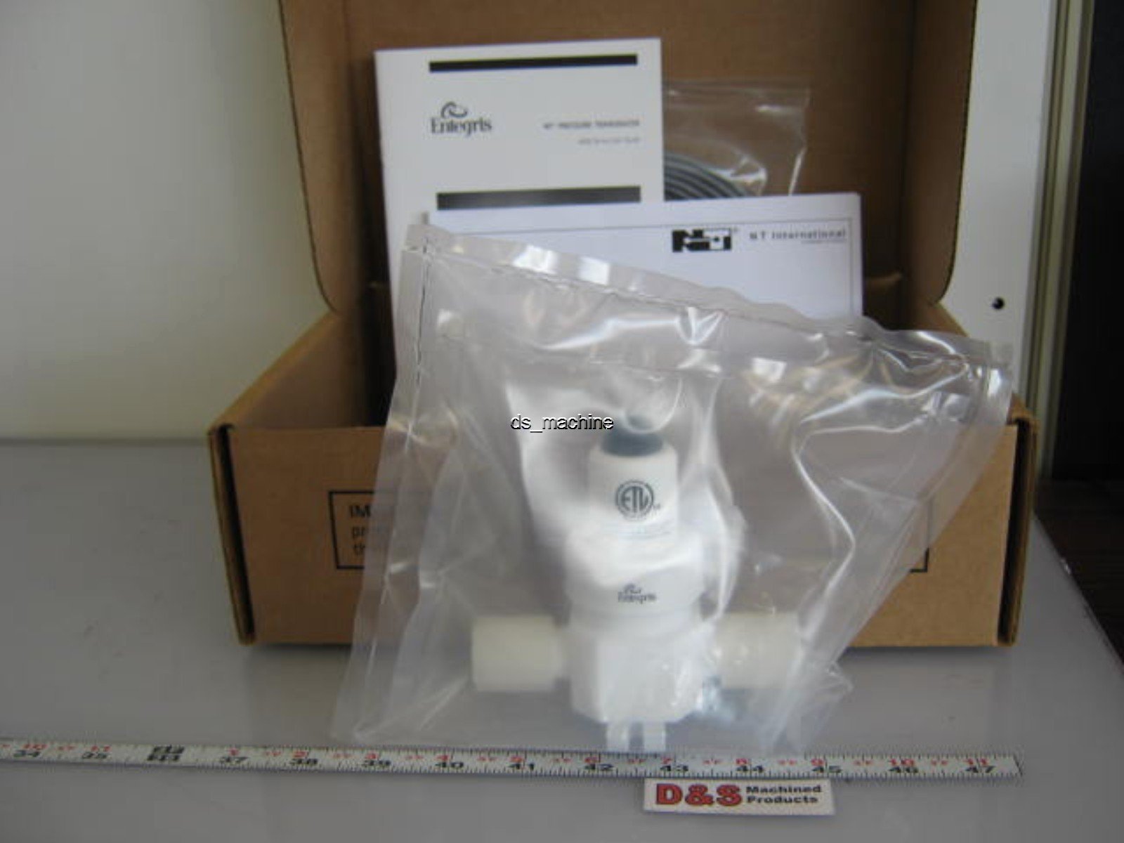 New Entegris 4210-030G NT Pressure Transducer Flow-Thru – Next Day ...