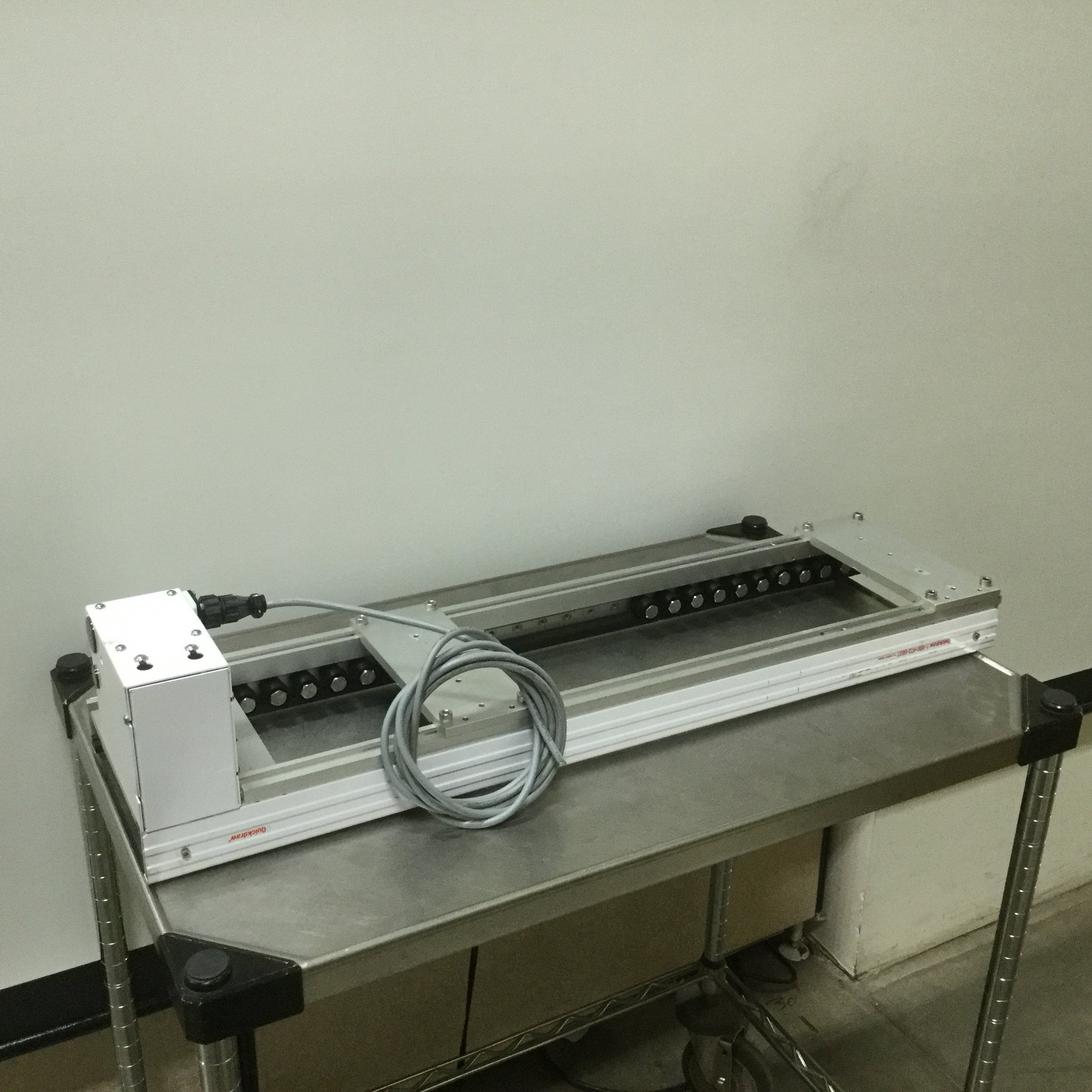 Quickdraw 801545 MR Series Slip Roller Conveyor, 30" Long, Voltage *Pa ...