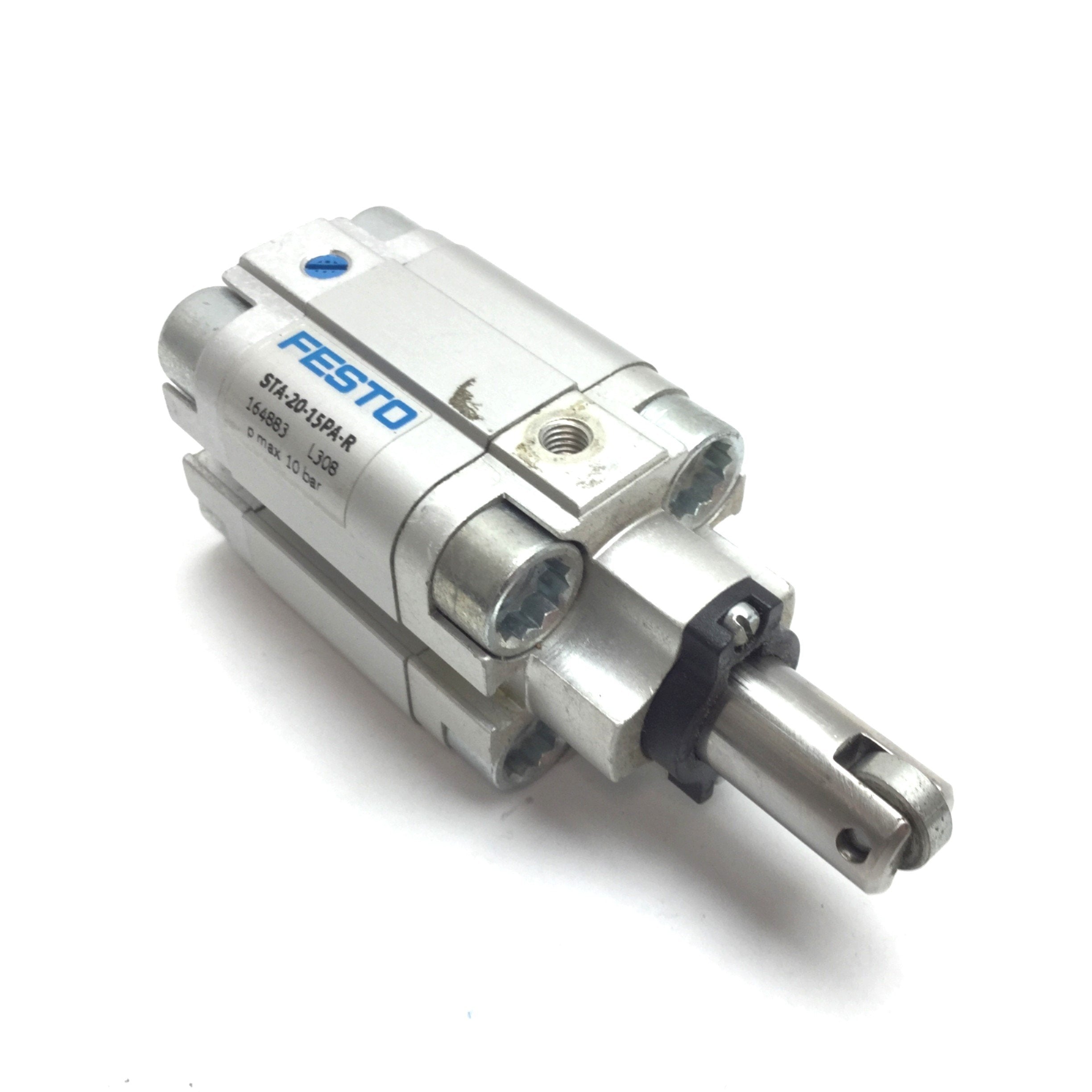 Festo STA-20-15PA-R Roller Stopper Cylinder Single Acting Bore 20mm St ...