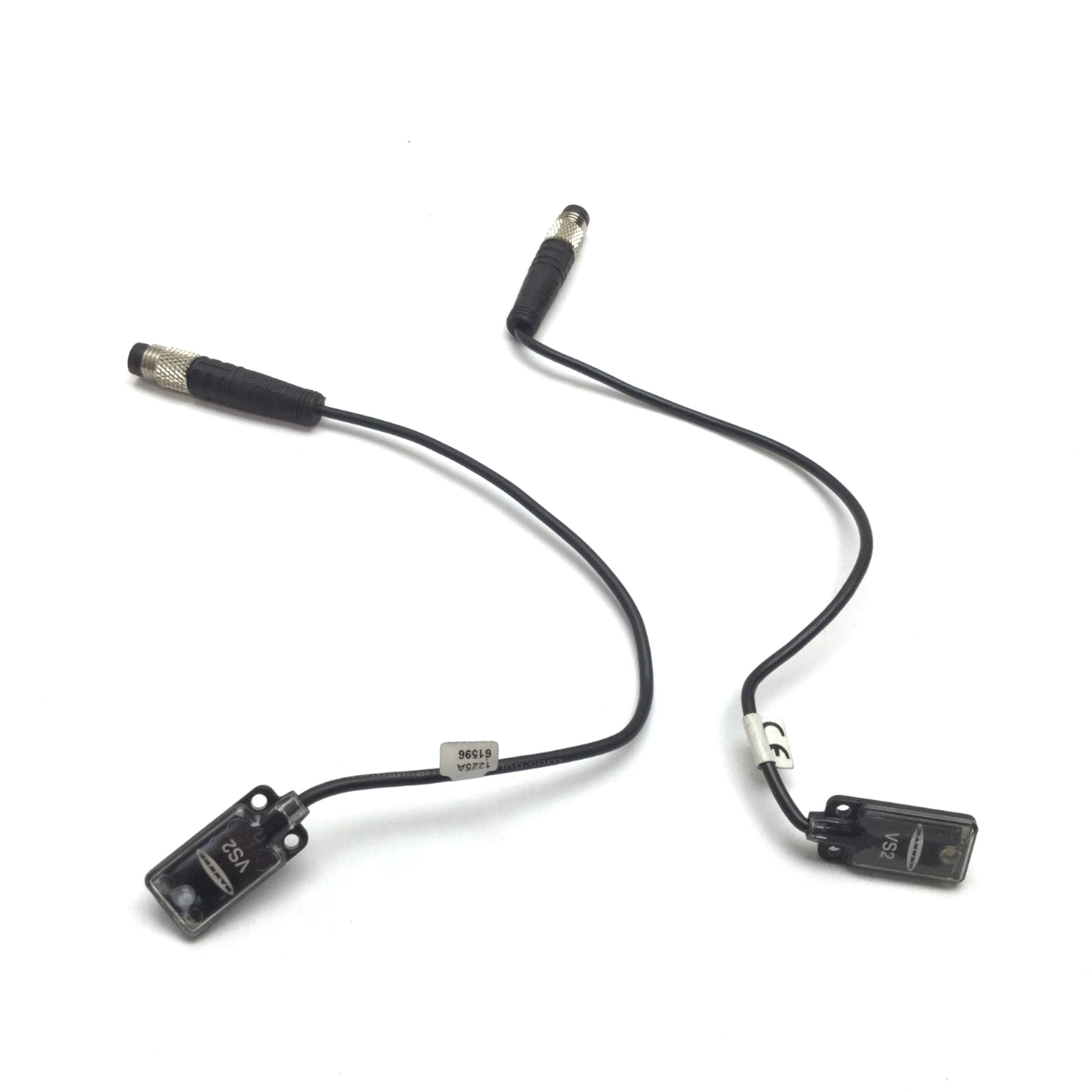 Banner VS25EVQ & VS2AP5RQ Thru Beam Sensor Emitter & Receiver, 1.2m, 1 ...