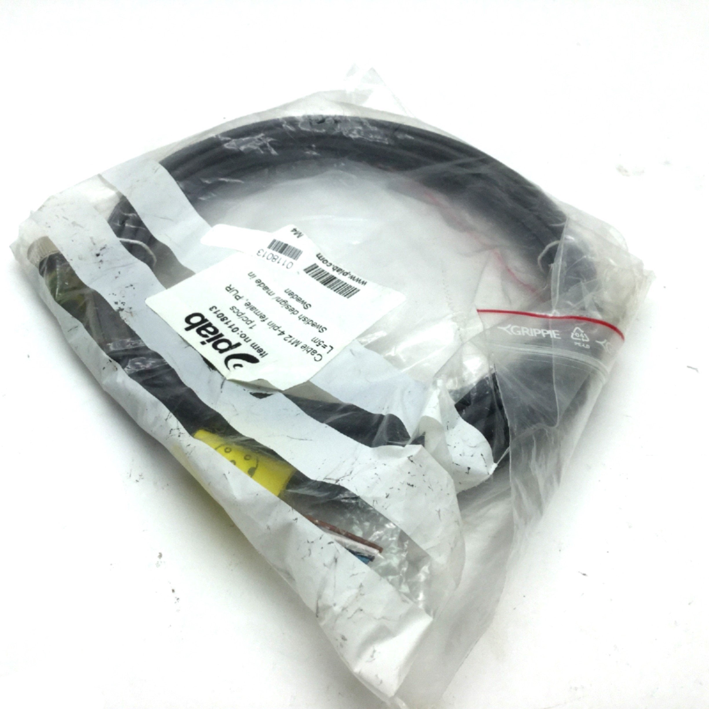 New Piab 0118013 M12 4-Pin Female Cable Length: 5M – Next Day Automation