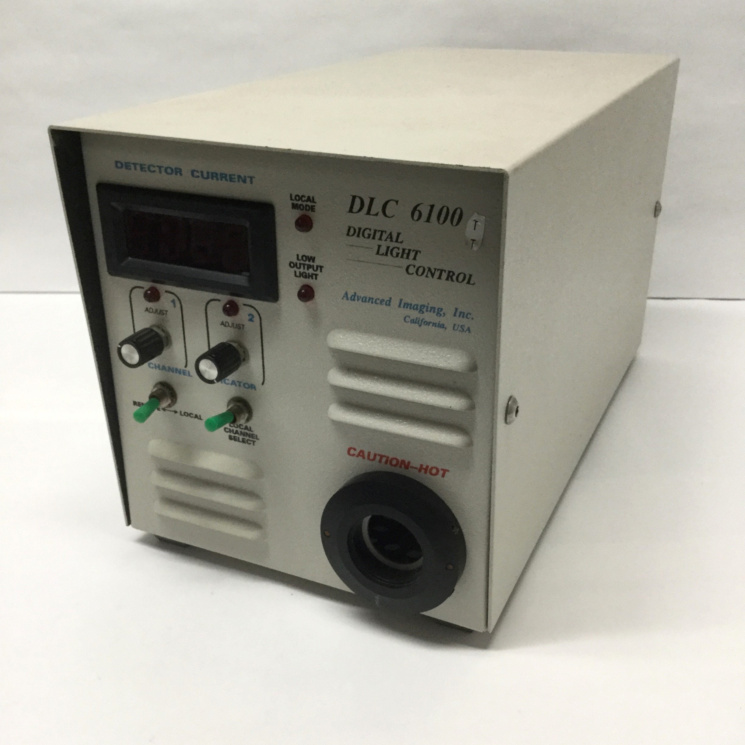 Advanced Imaging DLC-6100 Fiber Optic Light Source Illuminator Current ...