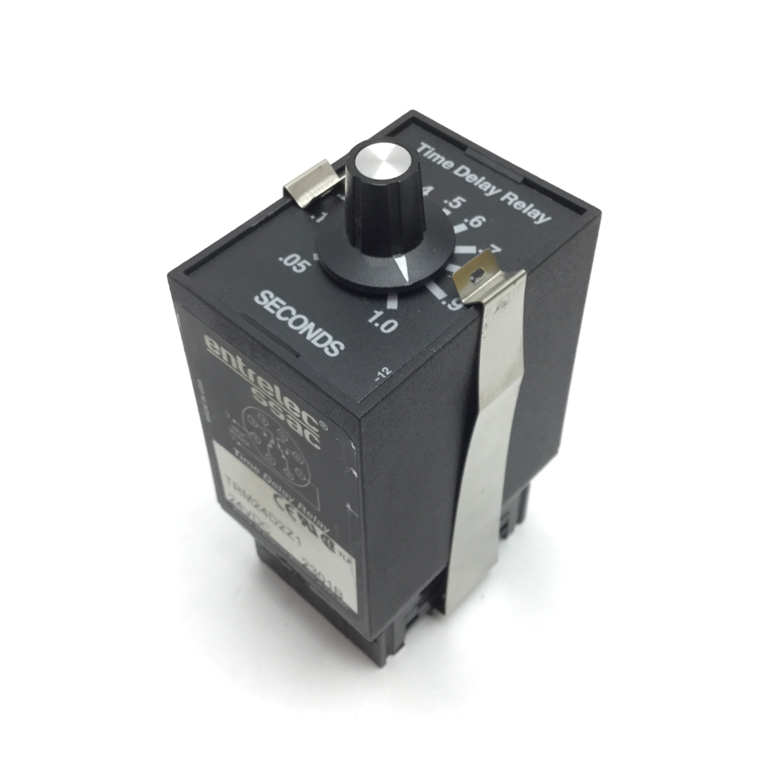 Entrelec TRM24D2Z1 Time Delay Relay, Input 24VDC, Range 0.05-1.0sec, 1 ...