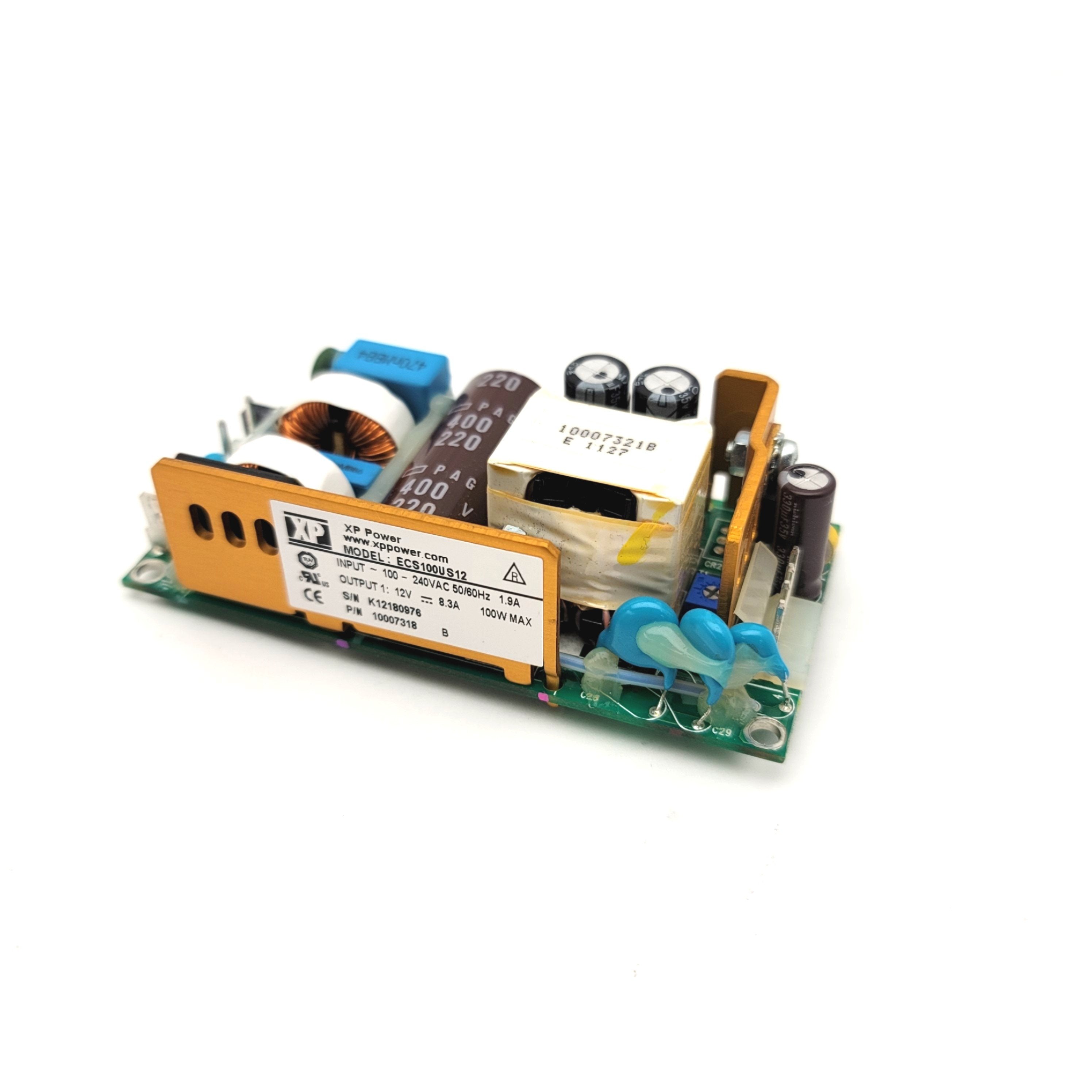 XP Power ECS100US12 Power Supply Input: 100-240VAC Output: 12VDC 8.3A ...
