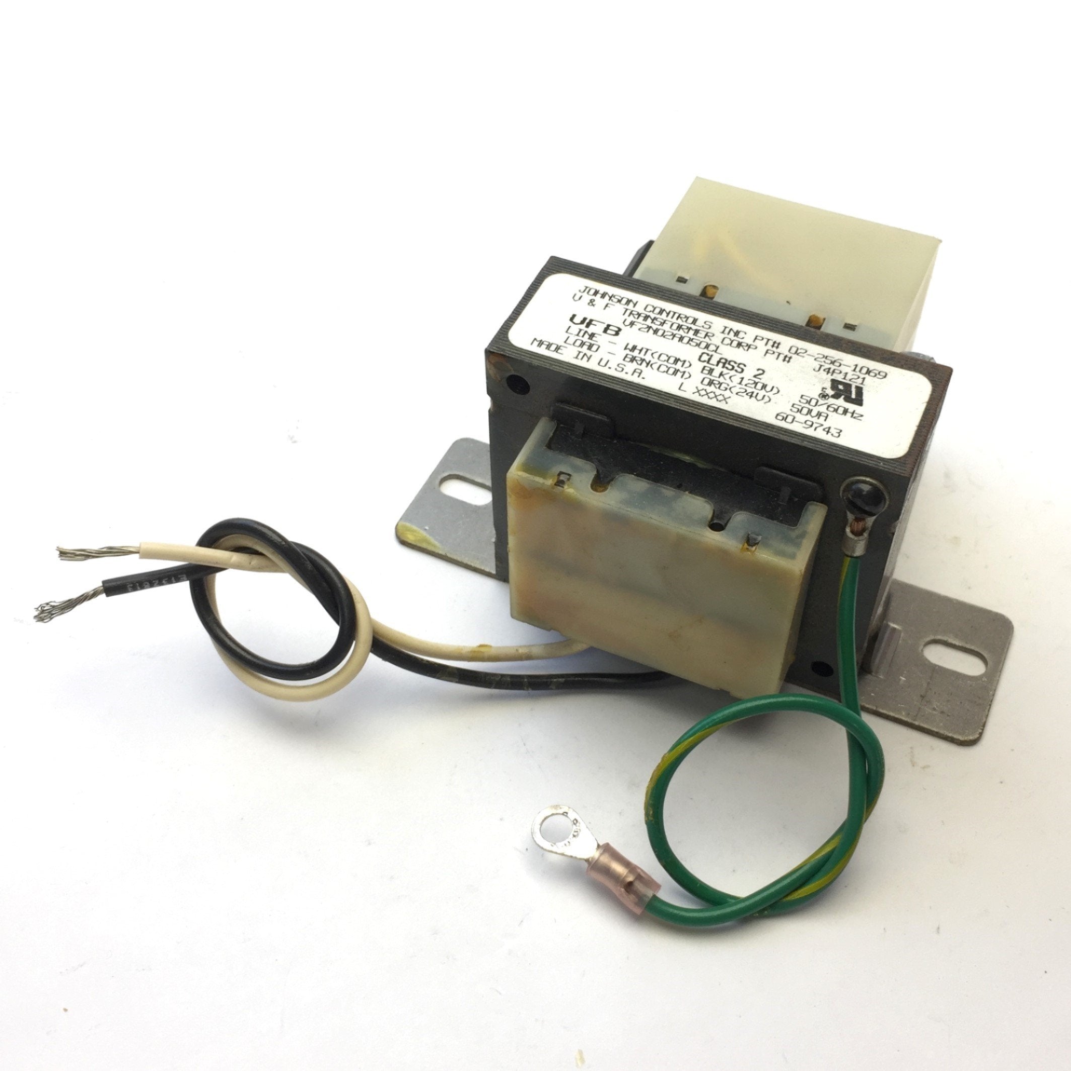 Johnson Controls 02-256-1069 Transformer Primary 120V 50/60Hz Secondar ...