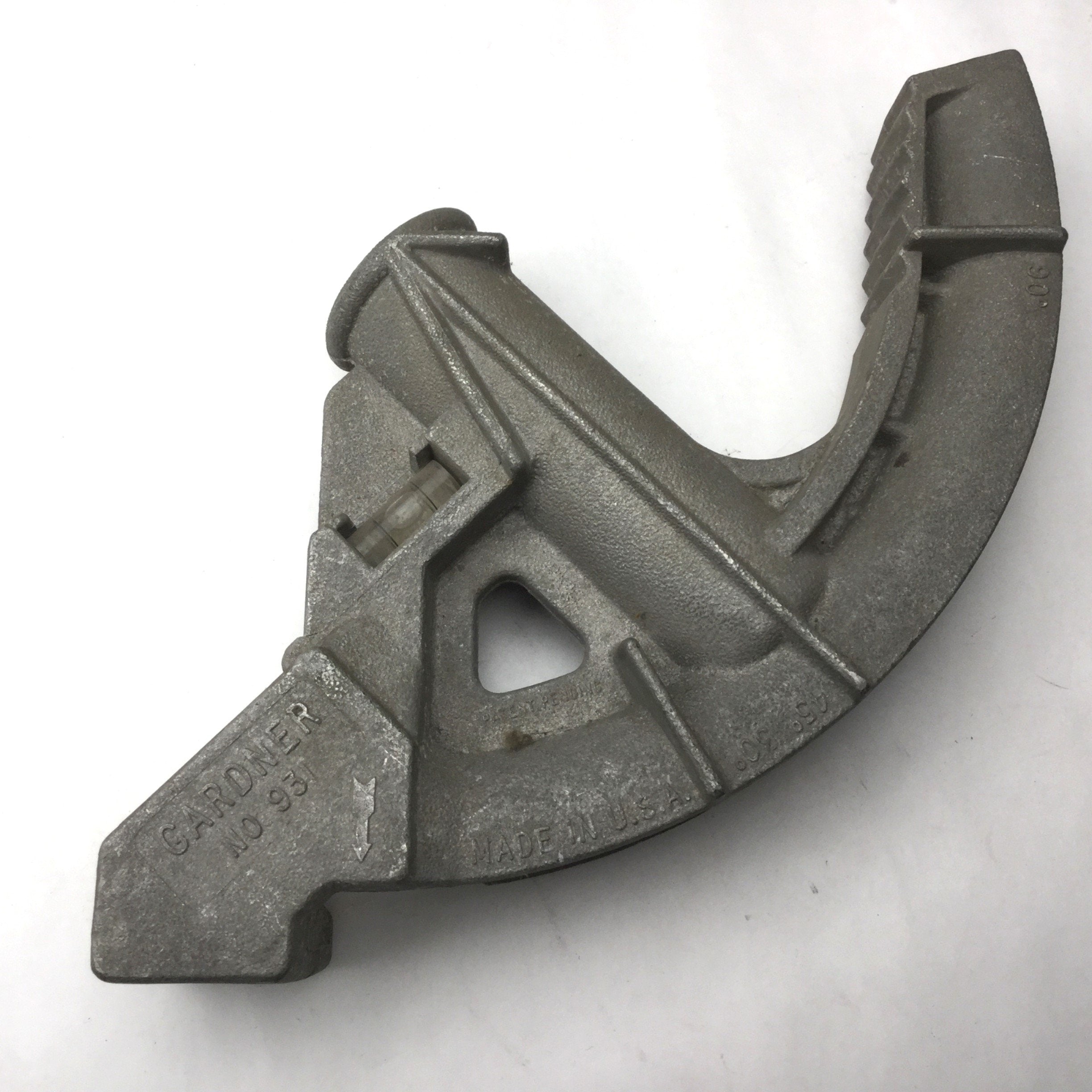 Gardner 931 Aluminum Bender Head, 1/2" Rigid, 3/4" Thinwall, With Bubb ...
