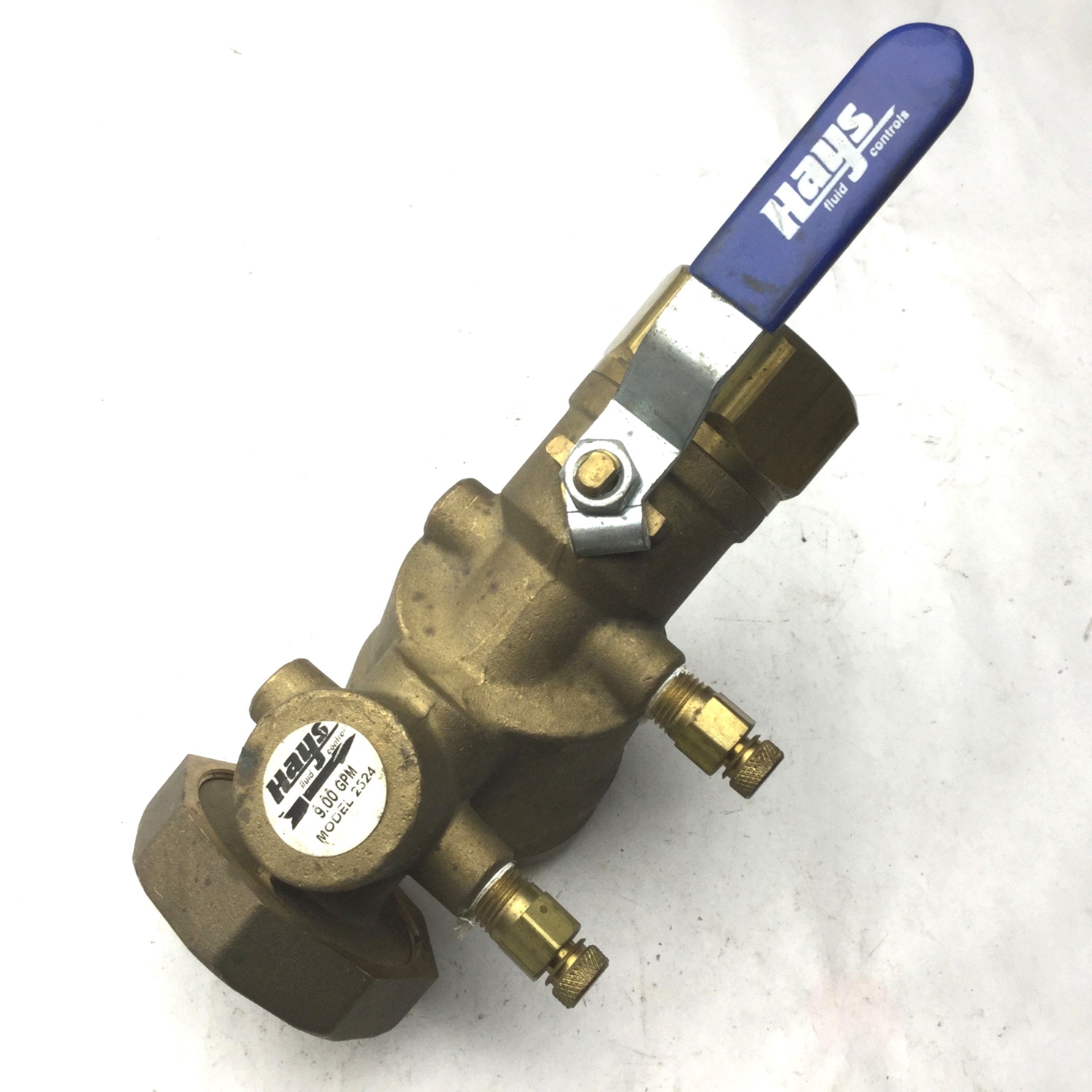 Hays Fluid Control Model 2524 Y-Ball Automatic Balancing Valve, DN25 ...