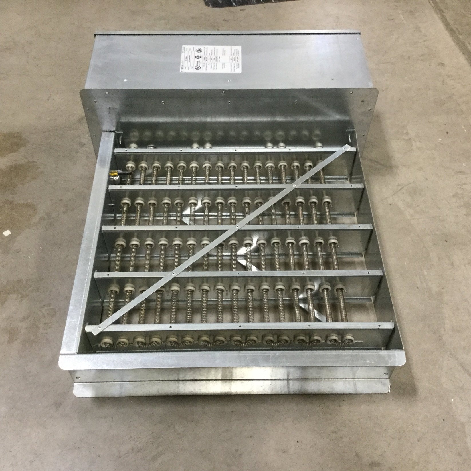 Neptronic DF CI00H Electric Duct Heater, 12KW, 14.43A, 480VAC, 3 Phase ...