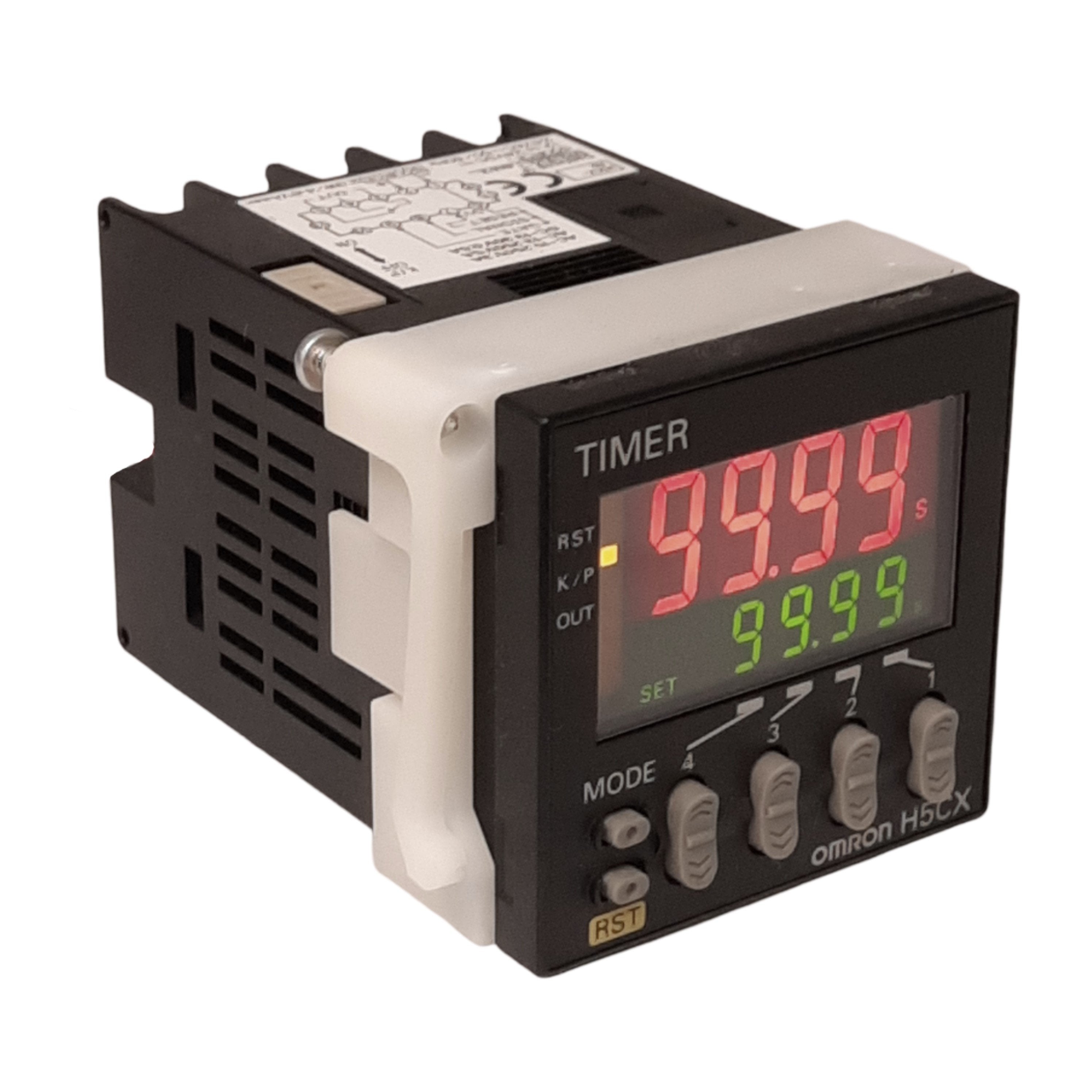 Omron H5CX-AD Digital Timer, Supply: 12-24VDC/24VAC 50/60Hz, PNP/NPN I ...