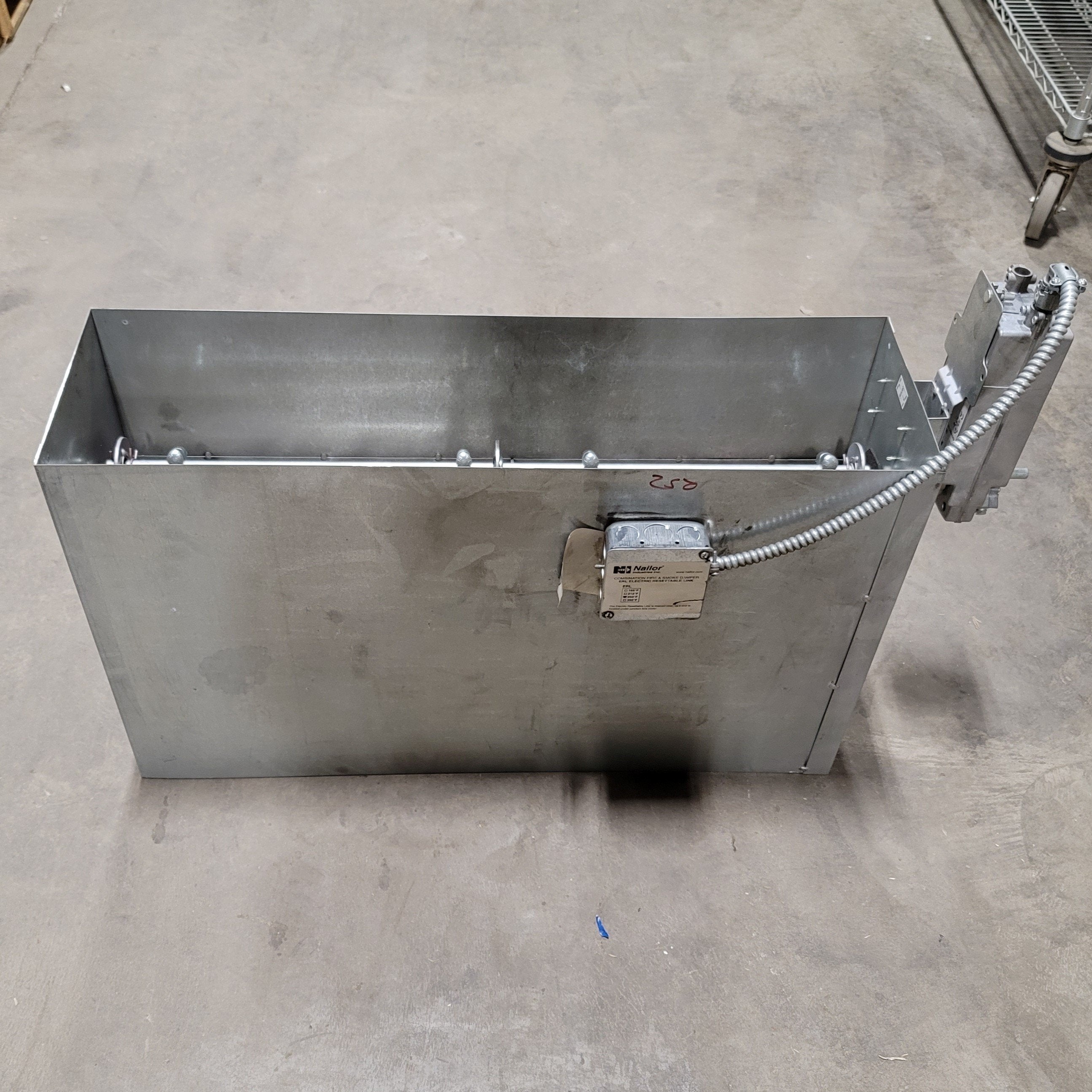 Nailor 1221 Combination Fire/Smoke Damper Type A W/Sleeve 34" x 10" x ...
