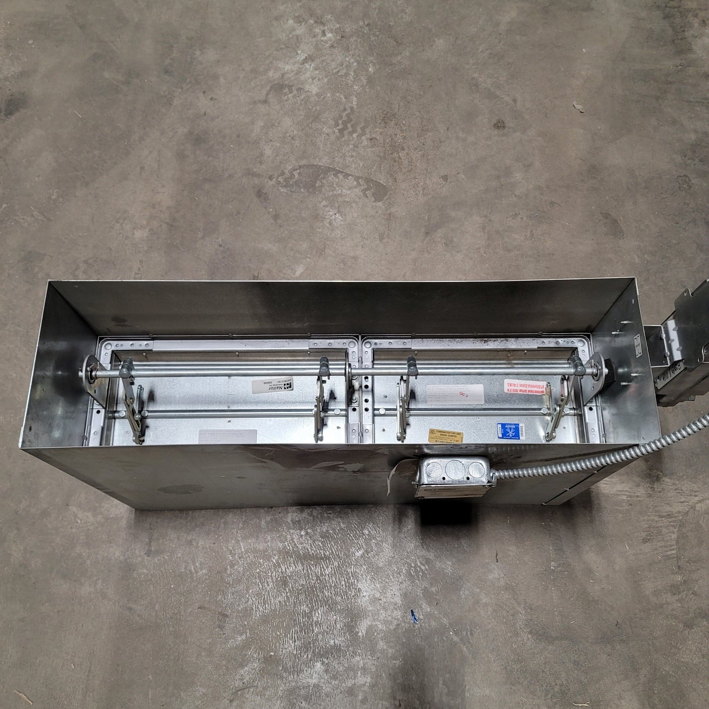 Nailor 1221 Combination Fire/Smoke Damper Type A W/Sleeve 34" x 10" x ...