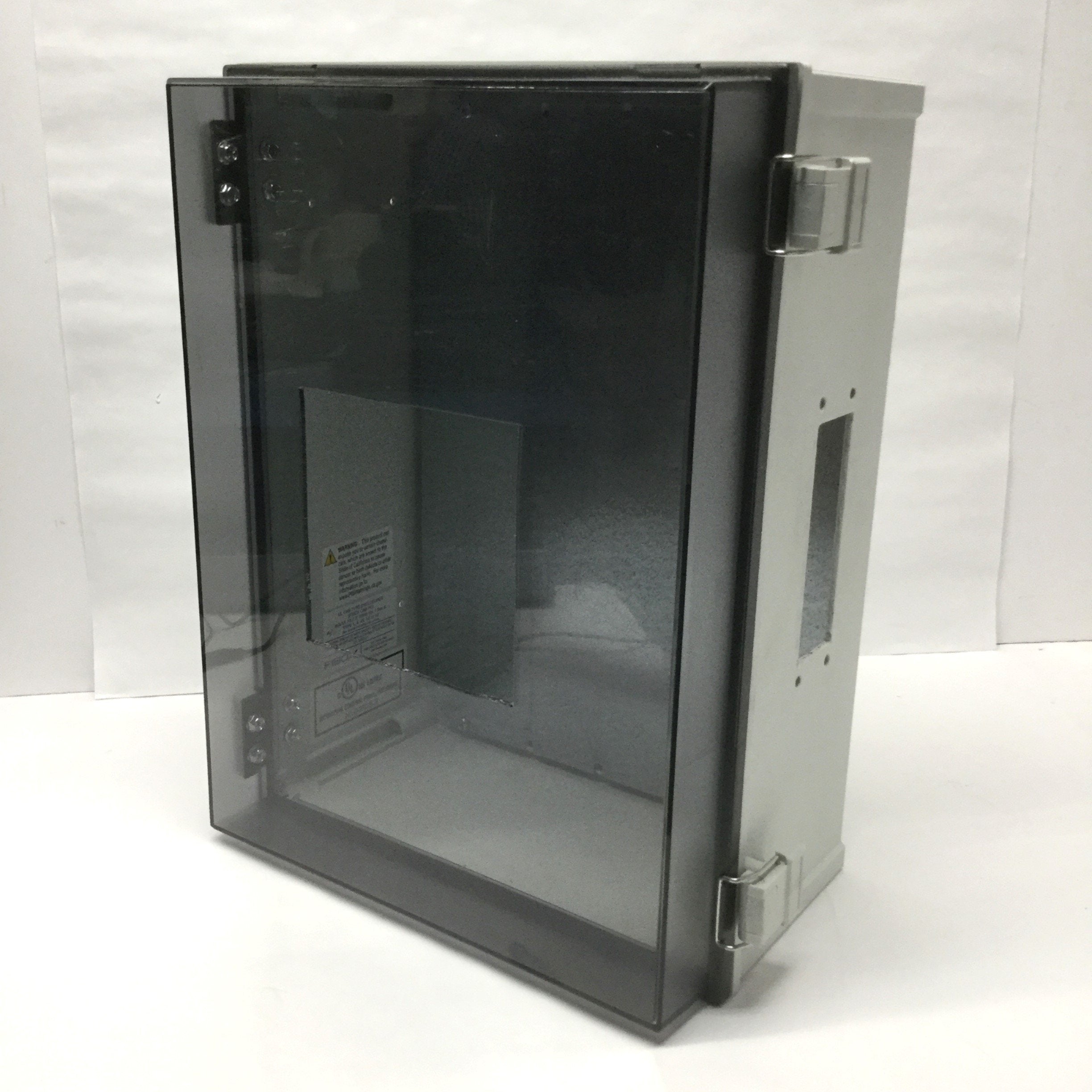 FIBOX 8113050 CAB PC Polycarbonate Electrical Enclosure 400 x 300 x 18 ...