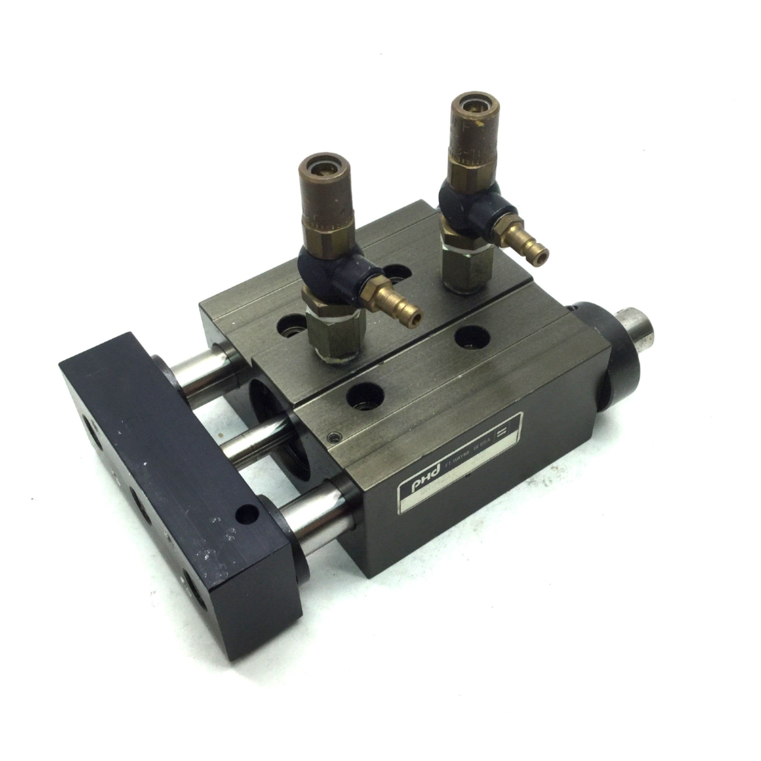 Phd SA042X1 Pneumatic Slide Cylinder, Stroke: 1", Bore: 0.75", Meter O ...