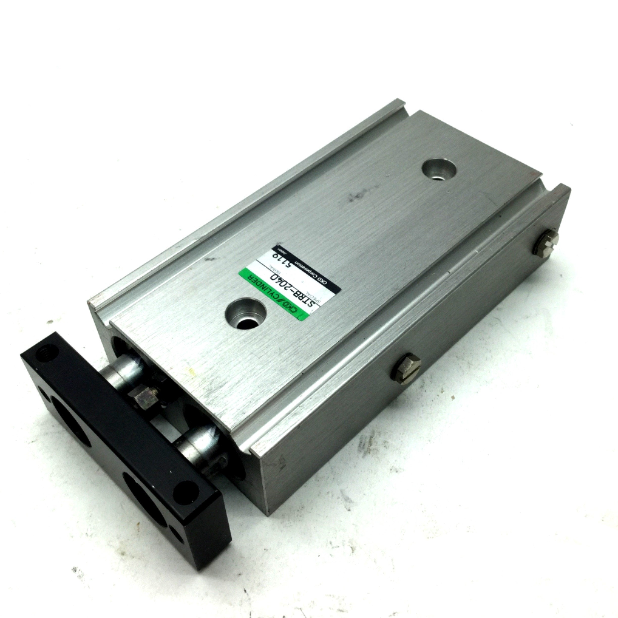 CKD STRB-2040 Twin Rod Pneumatic Cylinder Bore: 20mm, Stroke: 40mm, 10 ...