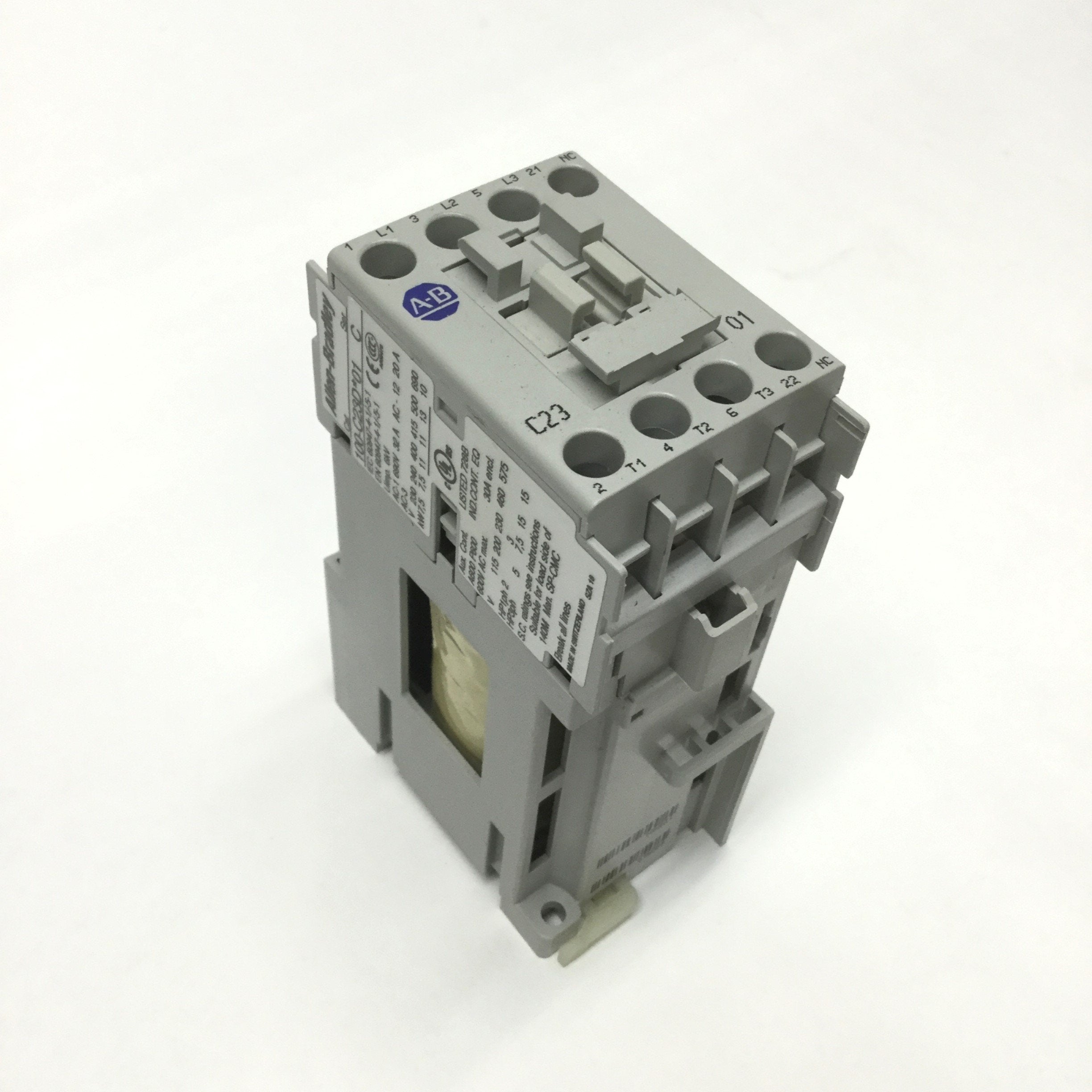 Allen Bradley 100-C23DJ01 Motor Contactor Relay 30A, 3-Pole + 1NC, 24V ...