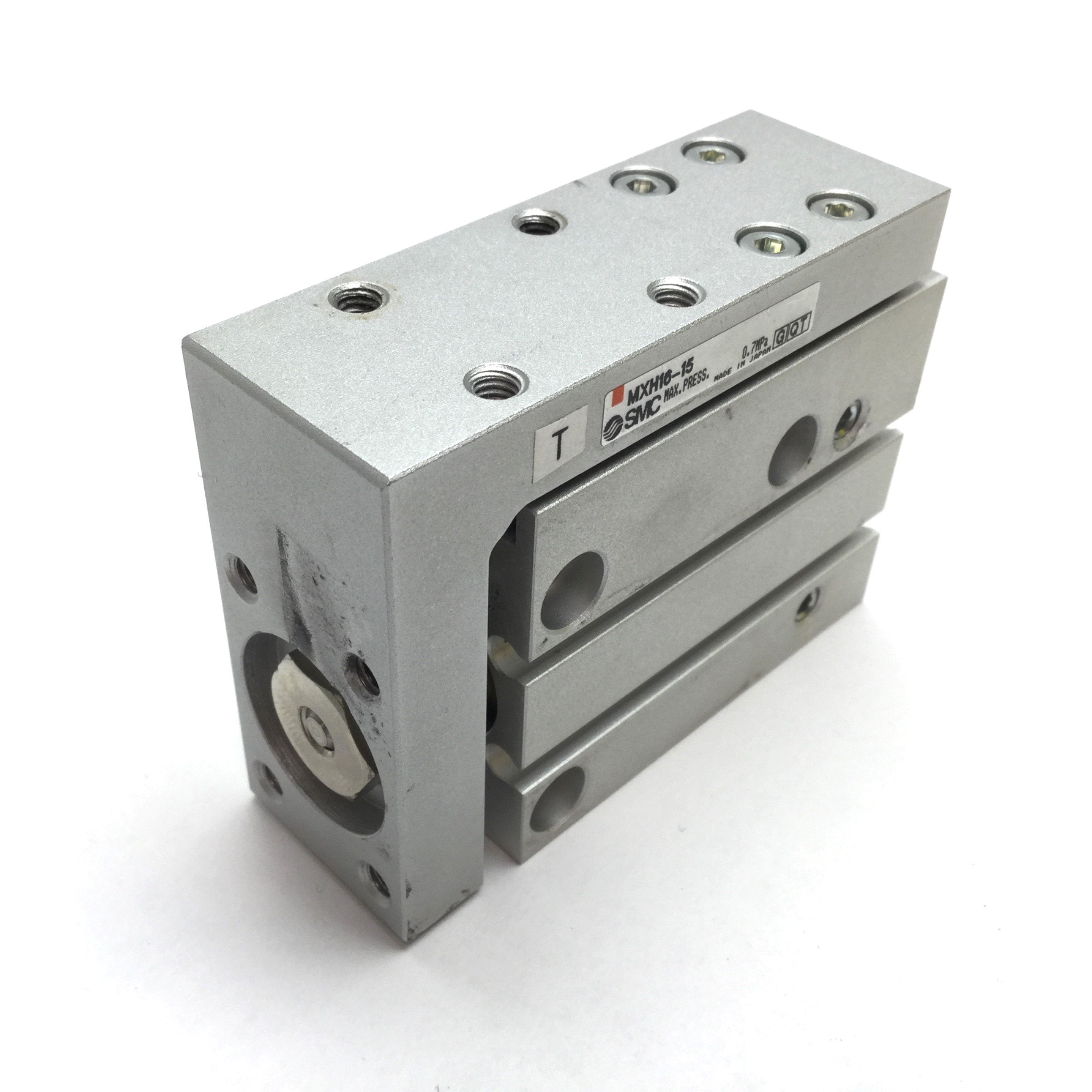 SMC MXH16-15 Pneumatic Compact Slide Table Cylinder 16mm Bore, 15mm St ...