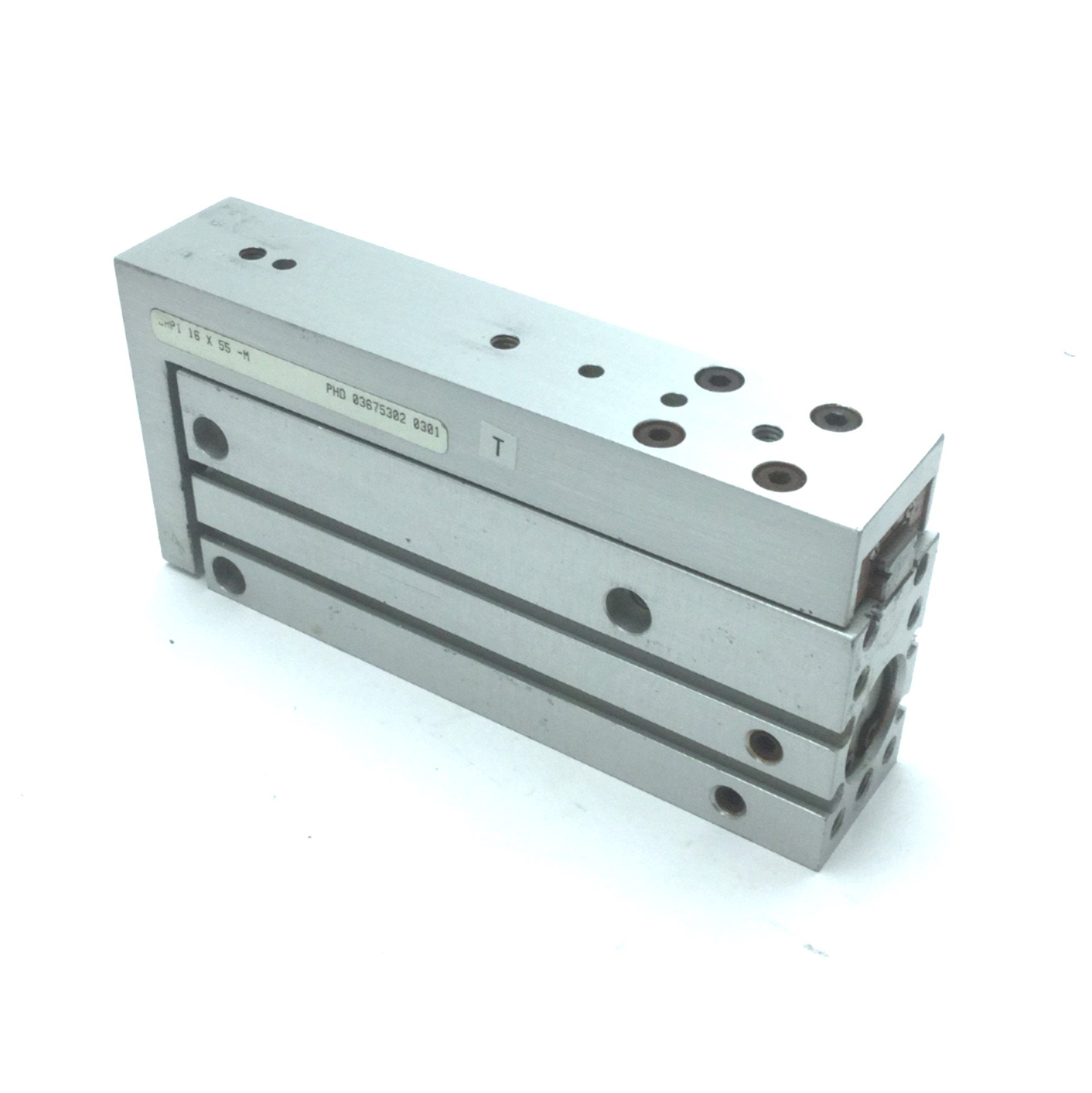 PHD SHP1 16x55-M Pneumatic Cylinder Slide, 16mm Bore, 55mm Stroke, M5x ...