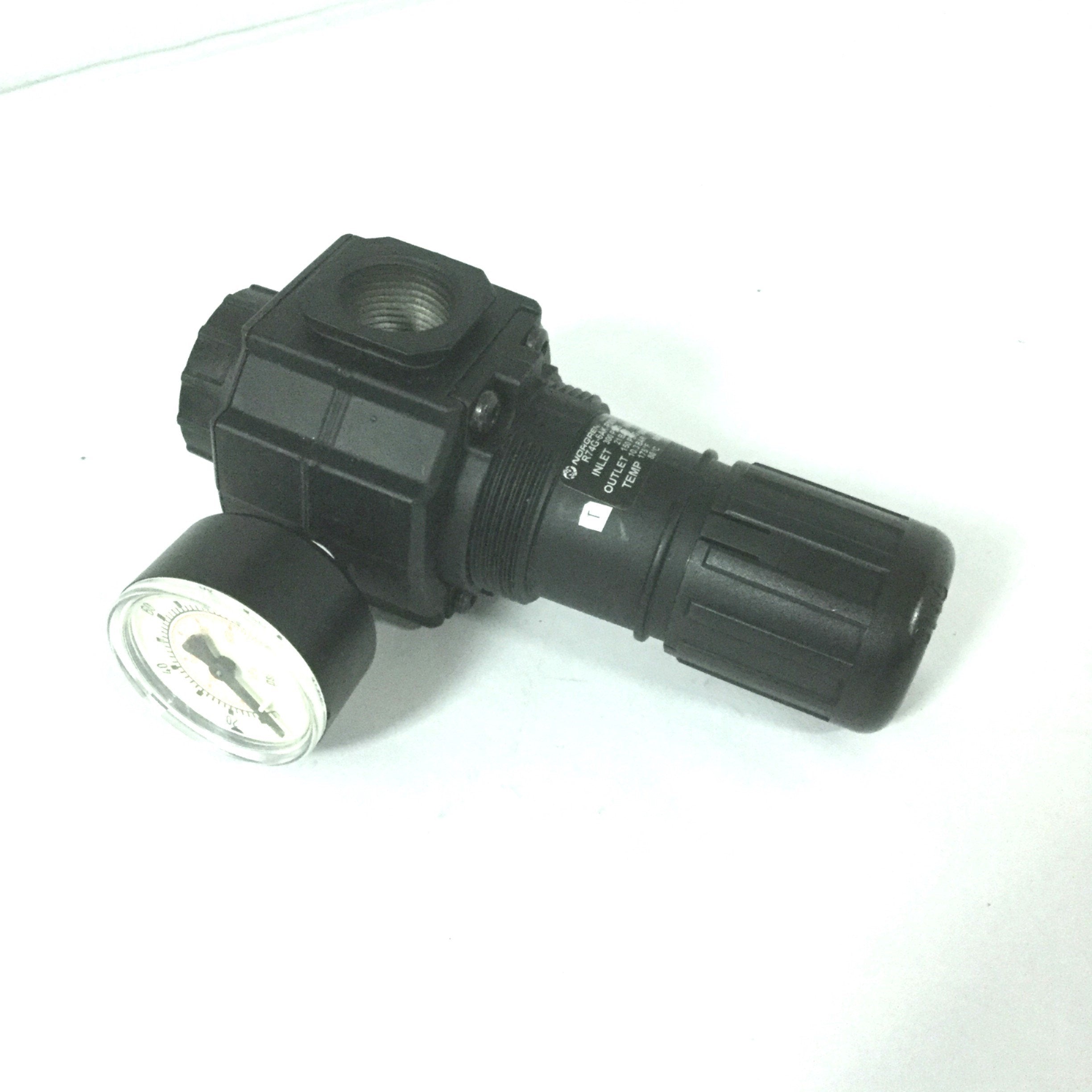 Norgren Excelon R74G-6AK-RMN General Purpose Regulator, 3/4" NPT, with ...