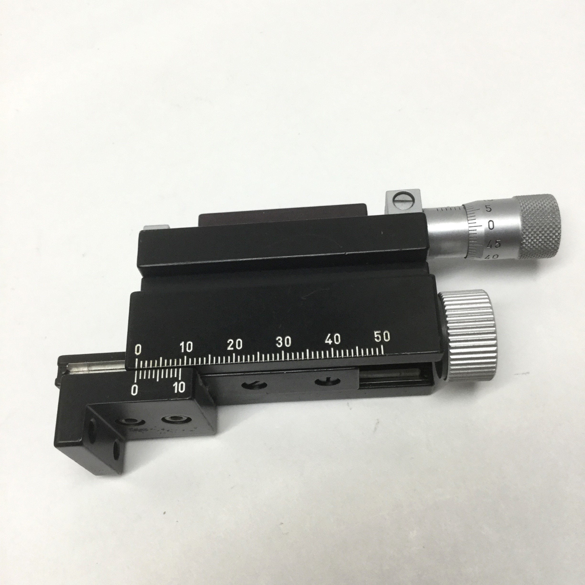 WPI Right-Hand Micromanipulator Linear X-Axis Stage 37mm Travel w/Fine ...