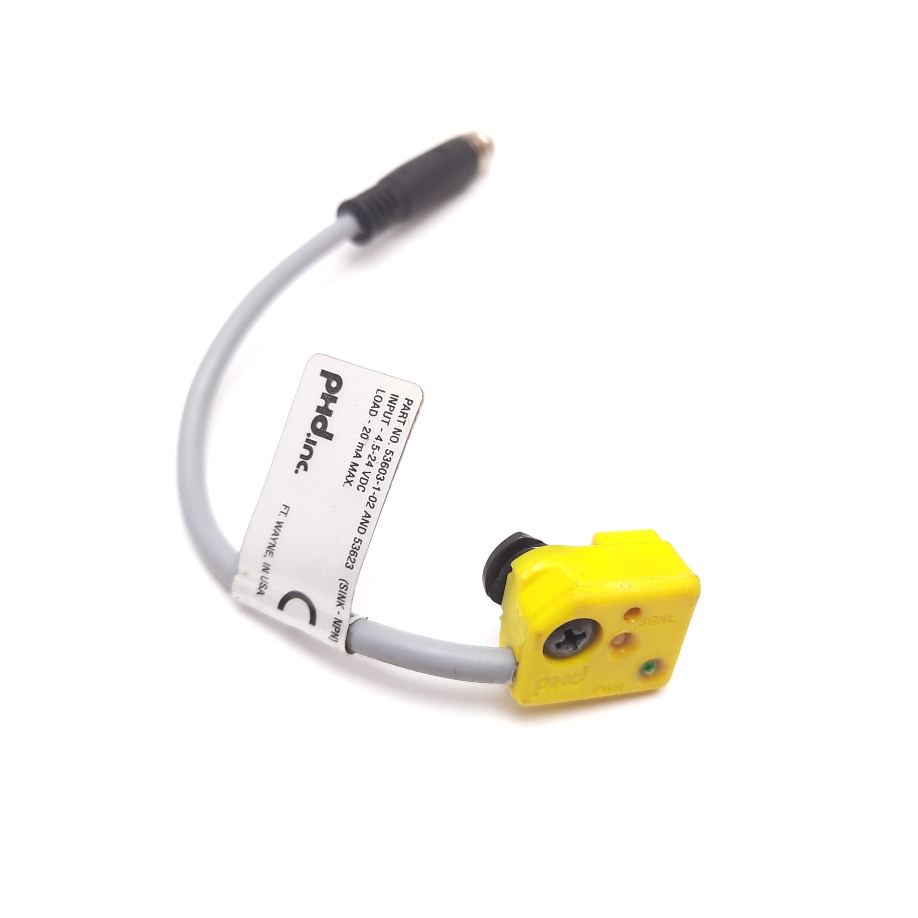 Phd 53603-1-02 & 53623 Hall Effect Switch, 4.5-24VDC, Load: 20mA Max ...