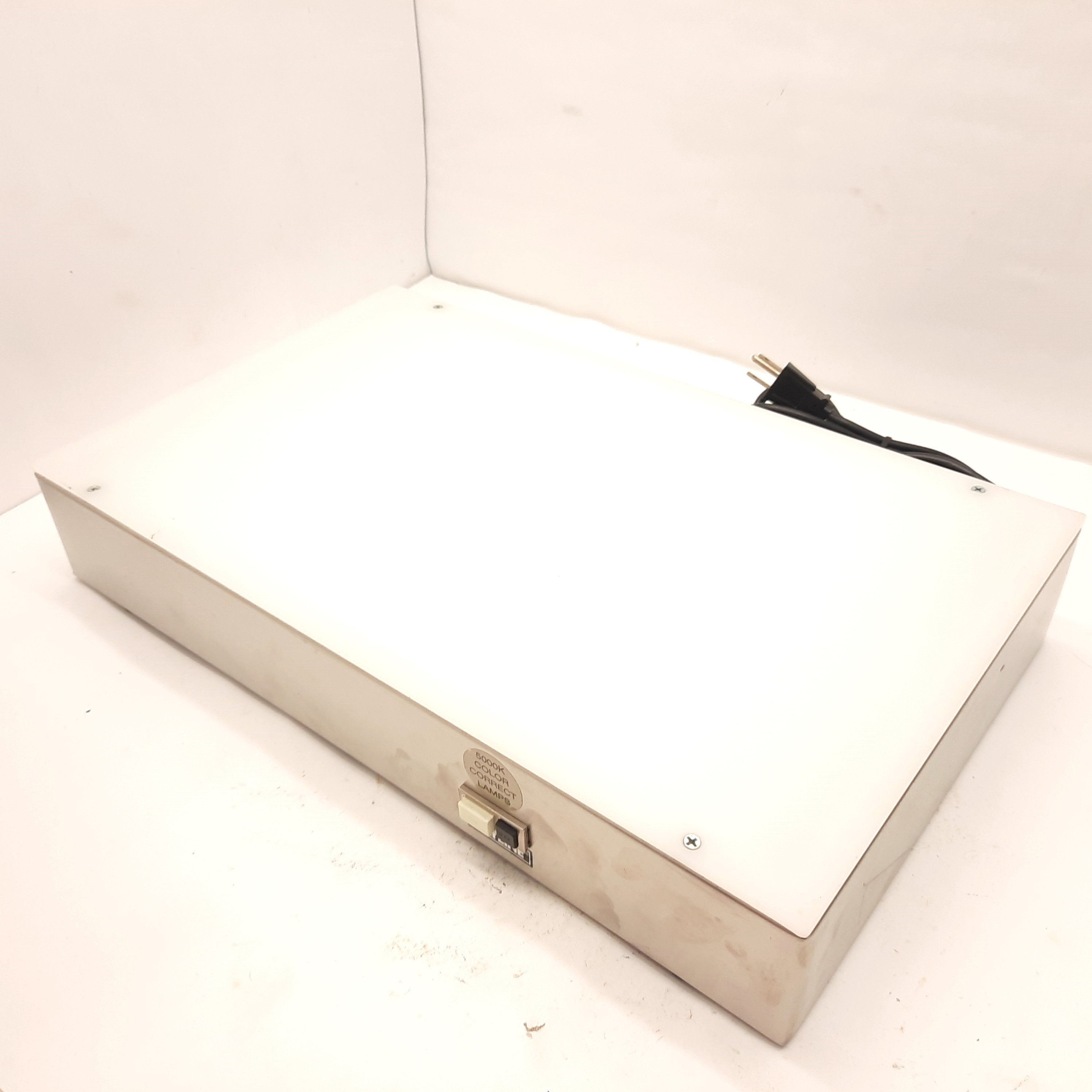 Mayline Porta-Trace 1118-2 Light Box Stainless Steel 11 x 18" Window ...