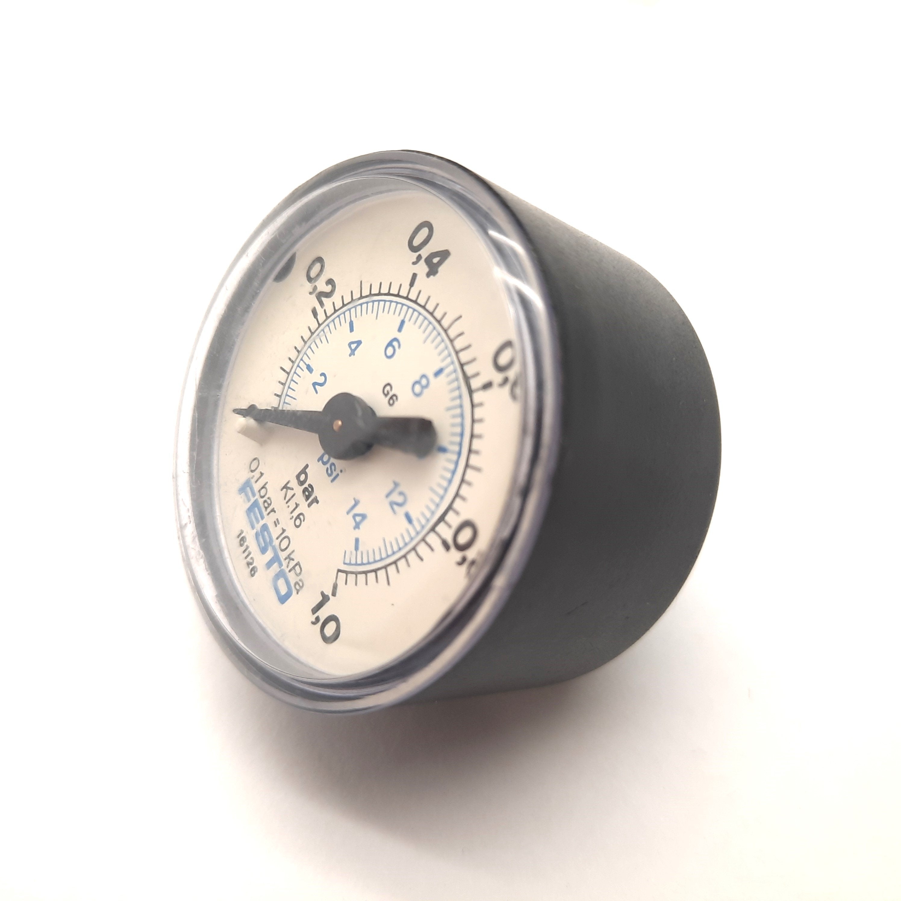 Festo MAP-40-1-1/8-EN Pressure Gauge 1 Bar R1/8 Rear Mount OD: 40mm ...