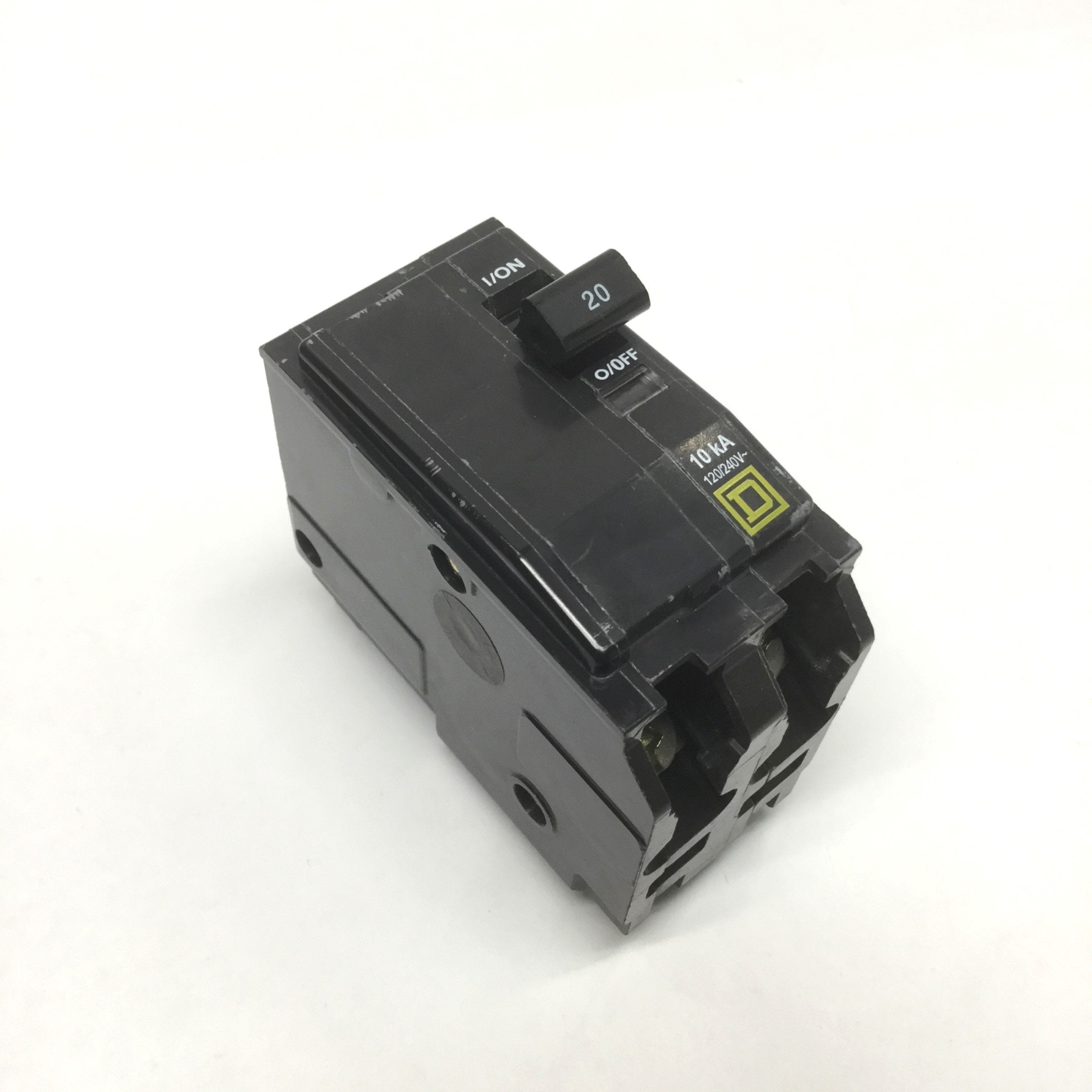 Square D Schneider QO220 Miniature Plug-In Circuit Breaker 2-Pole 20A ...