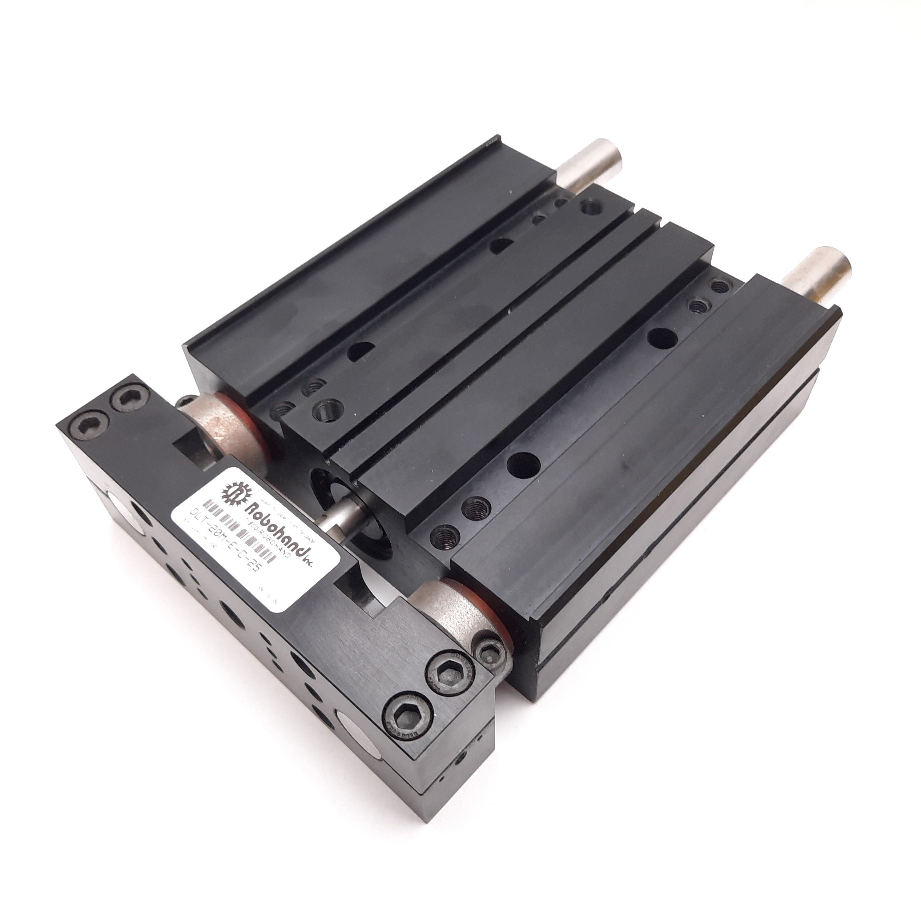 Robohand DLT-20M-E-C-25 Pneumatic Linear Slide, Bore: 38mm, Stroke: 25 ...