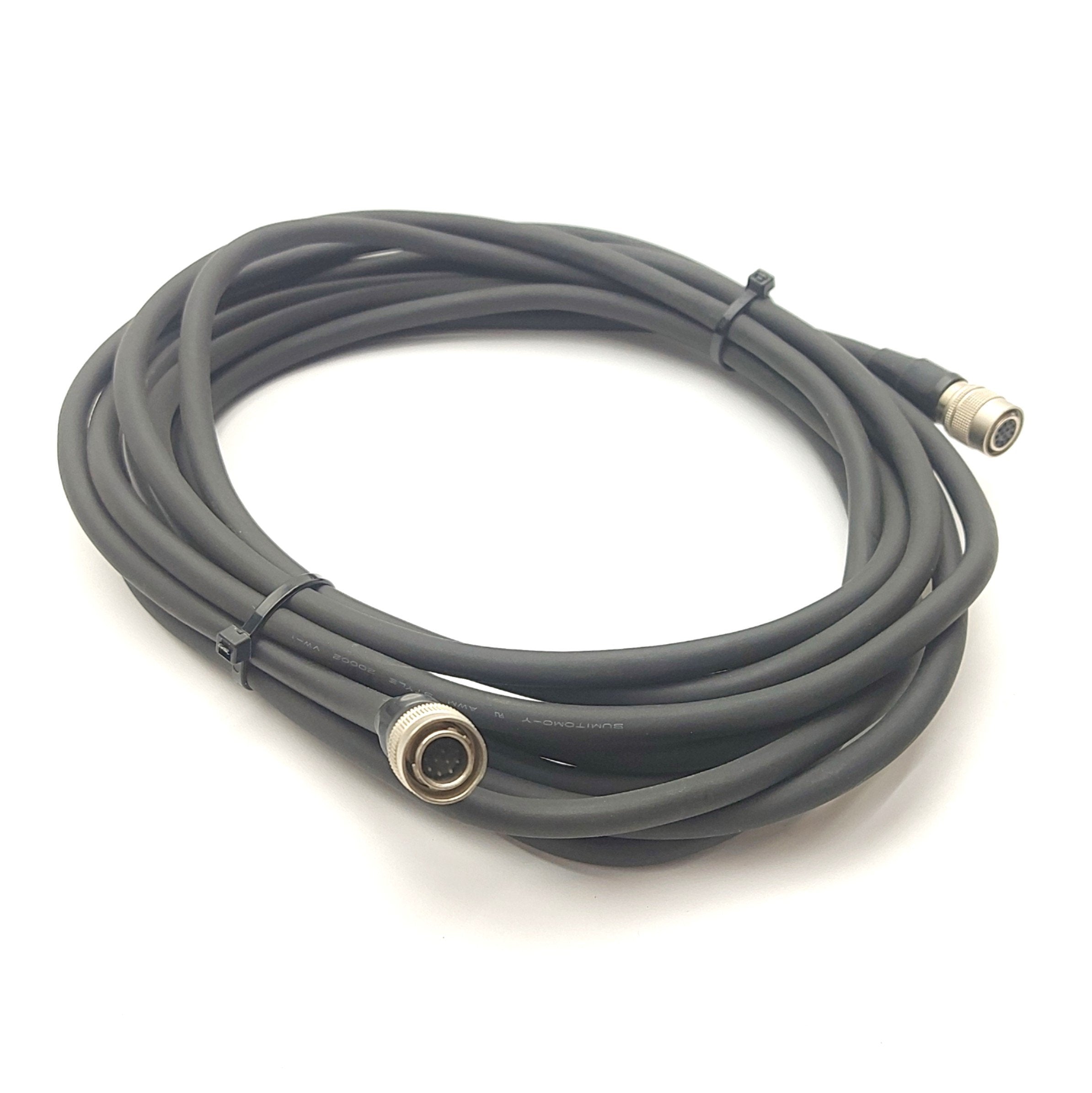 Camera Cable, 12-Pin Hirose Male to 12-Pin Hirose Female, 5m Long ...