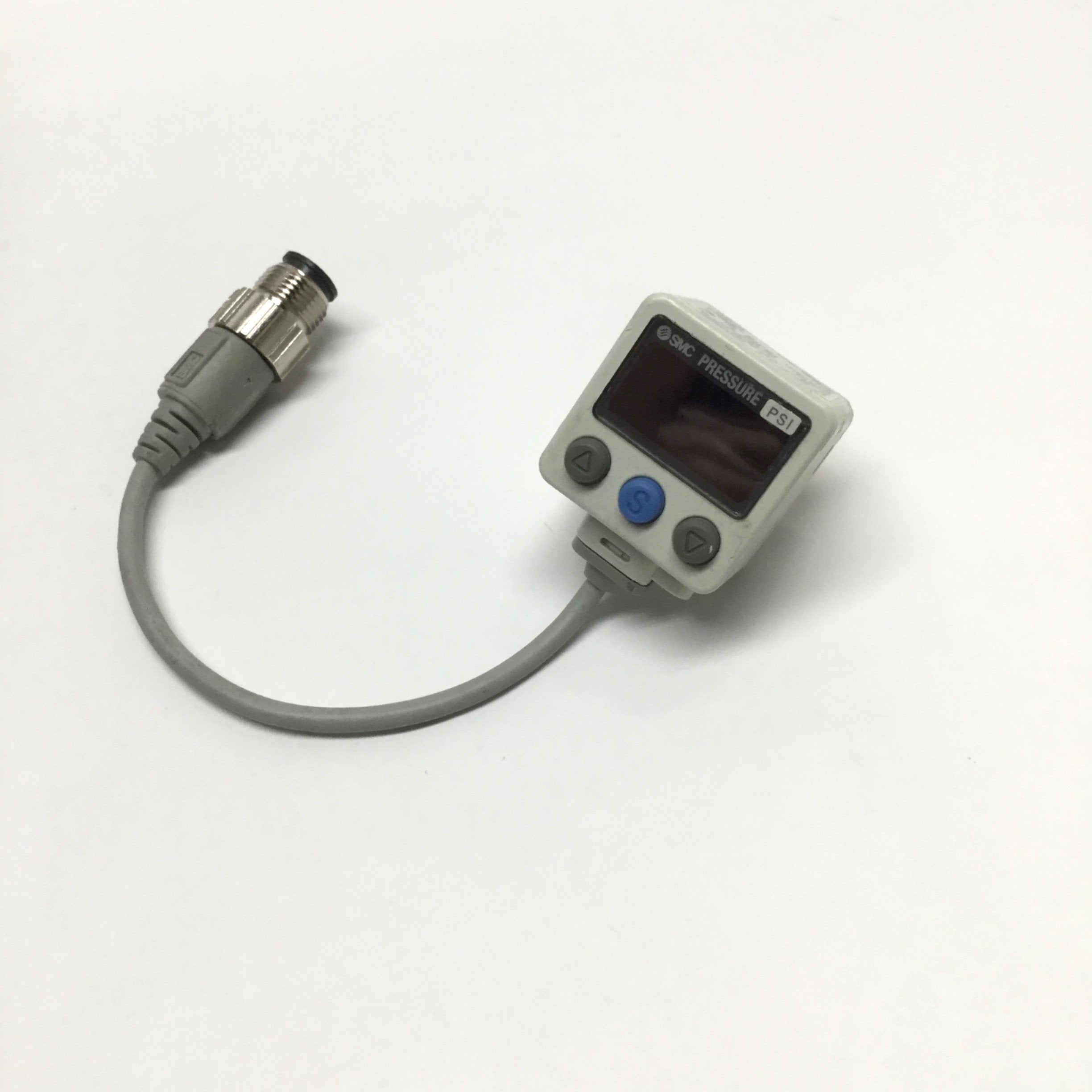 SMC ISE40A-01-Y-P Pneumatic Digital Pressure Switch -14.5 to 145psi, 1 ...