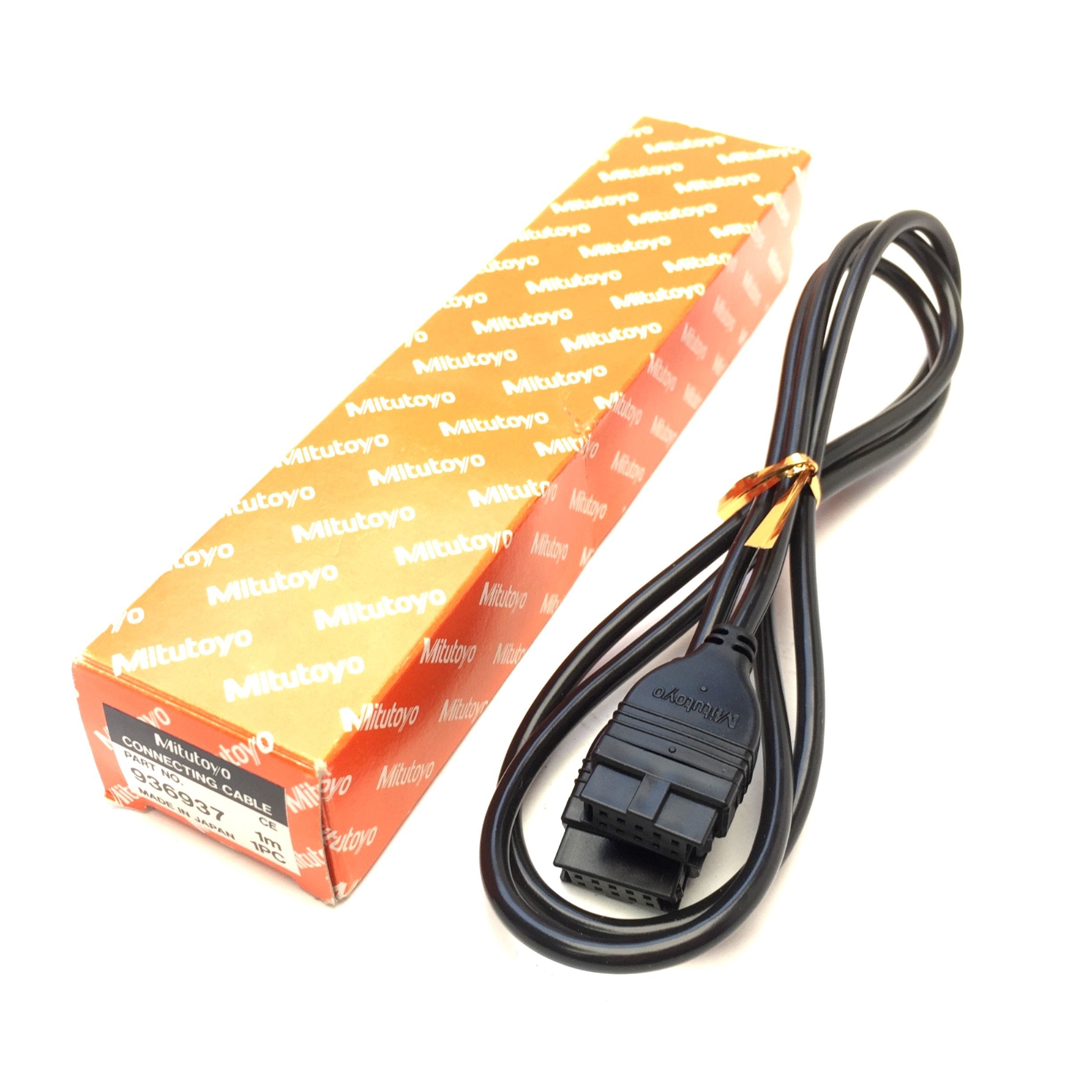 New Mitutoyo 936937 Digimatic Flat 10-Pin Connecting Cable, Length: 1M ...