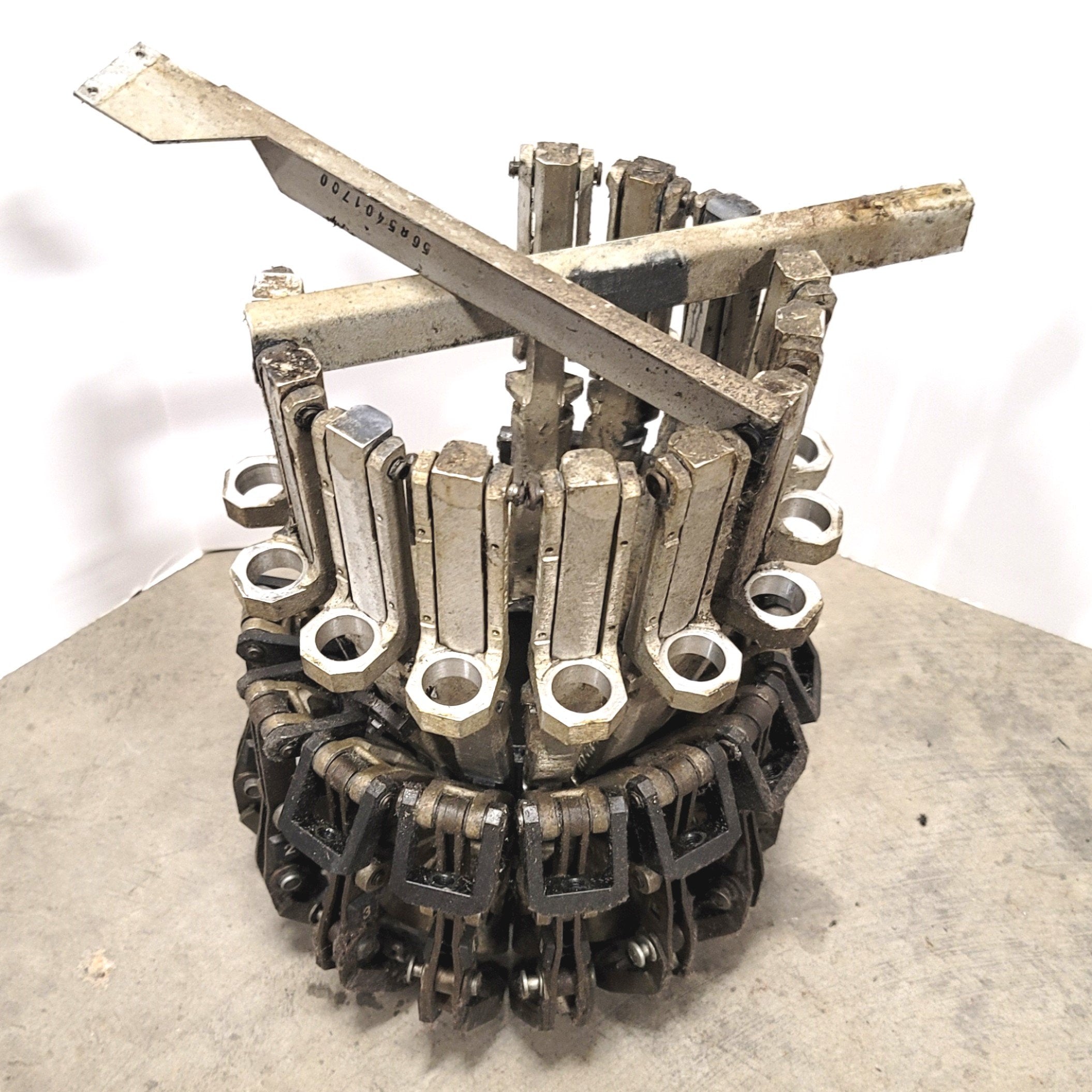 Chiron 12-Position Tool Changer Basket From FZ08W Vertical CNC Milling ...