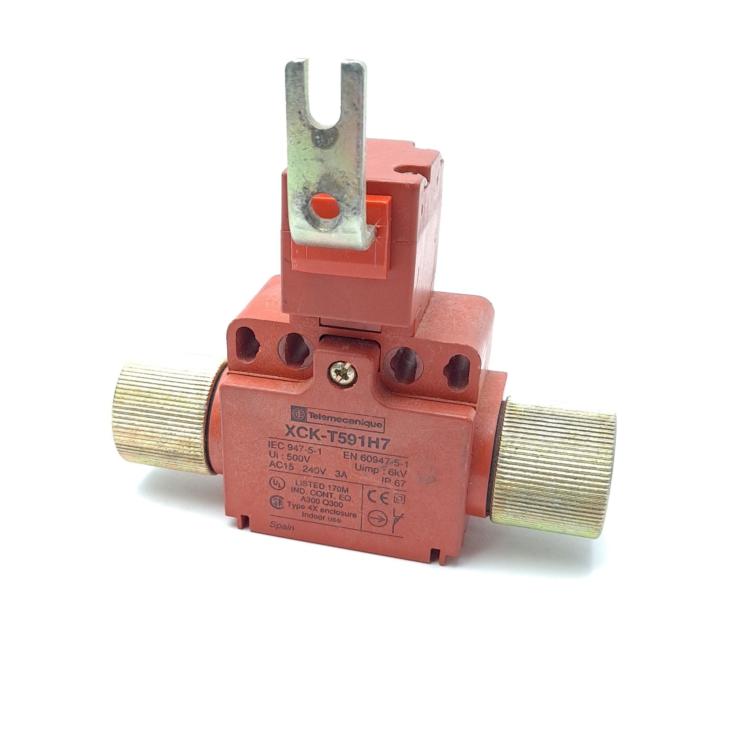 Telemecanique XCK-T591H7 Safety Disconnect Switch 240 VAC 3 Amp 1/2 NP ...