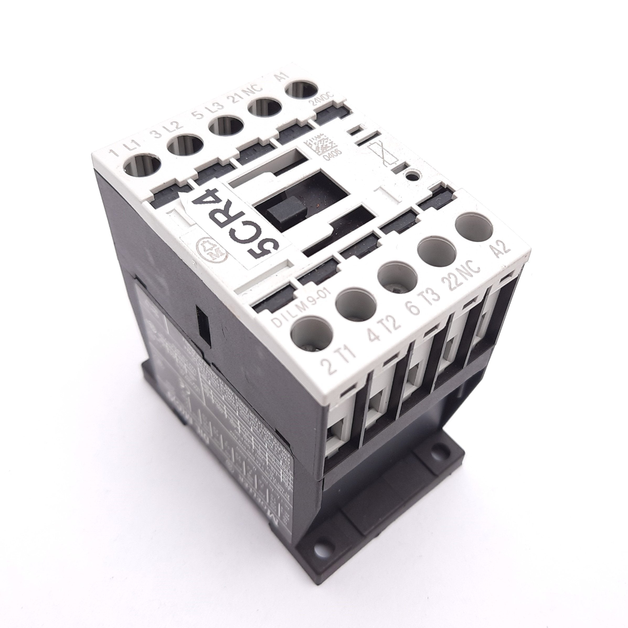 Moeller DILM9-01 Contactor, 3-Pole w/ N/C Auxiliary, Coil: 24VDC, 20A ...